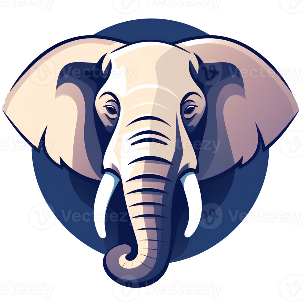cartoon elephant ai generative 28700903 PNG