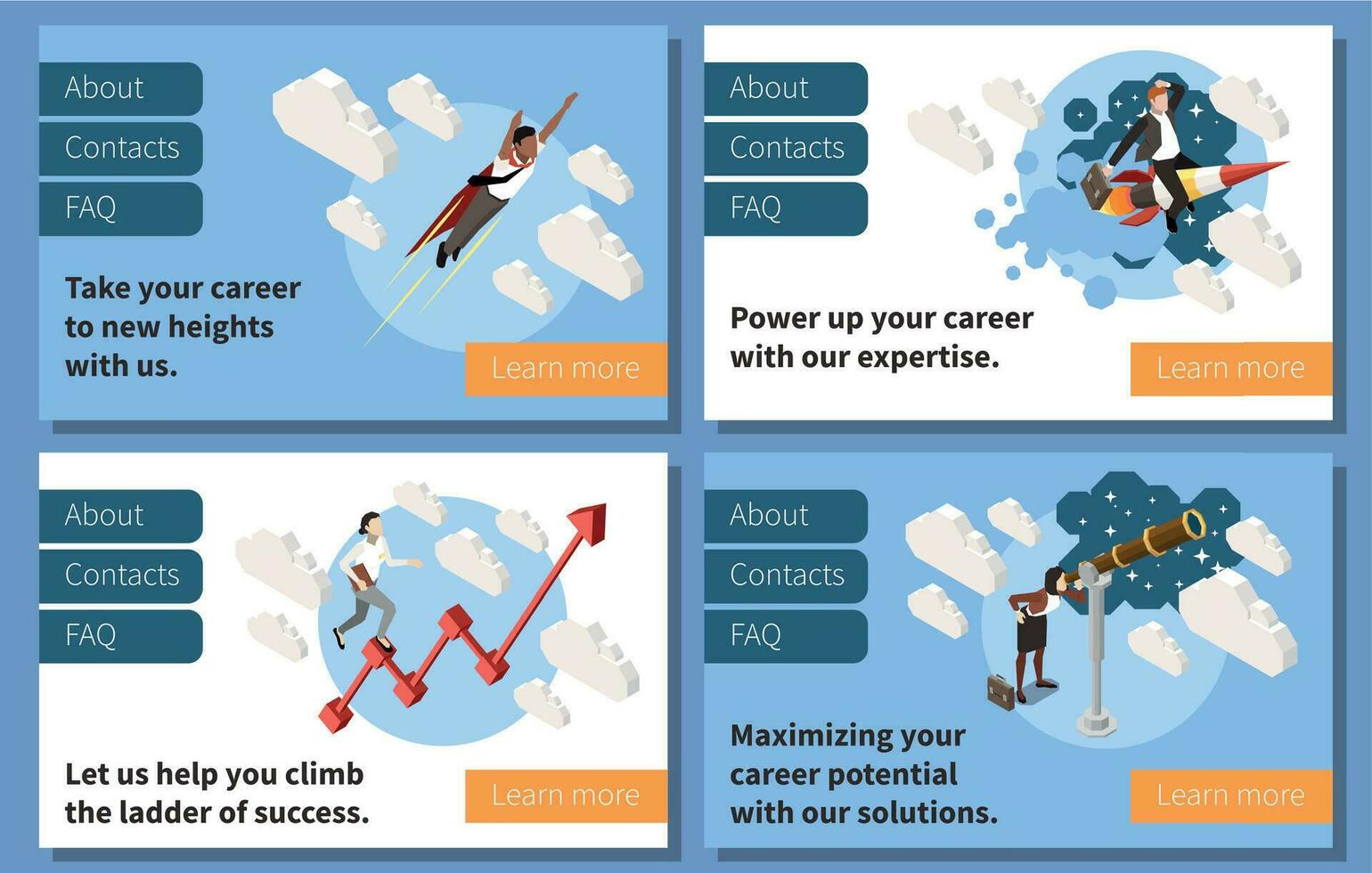 Career Boost Isometric Banner Set 28704094 Vector Art at Vecteezy Career Boost Isometric Banner Set 28704094 Vector Art at Vecteezy
