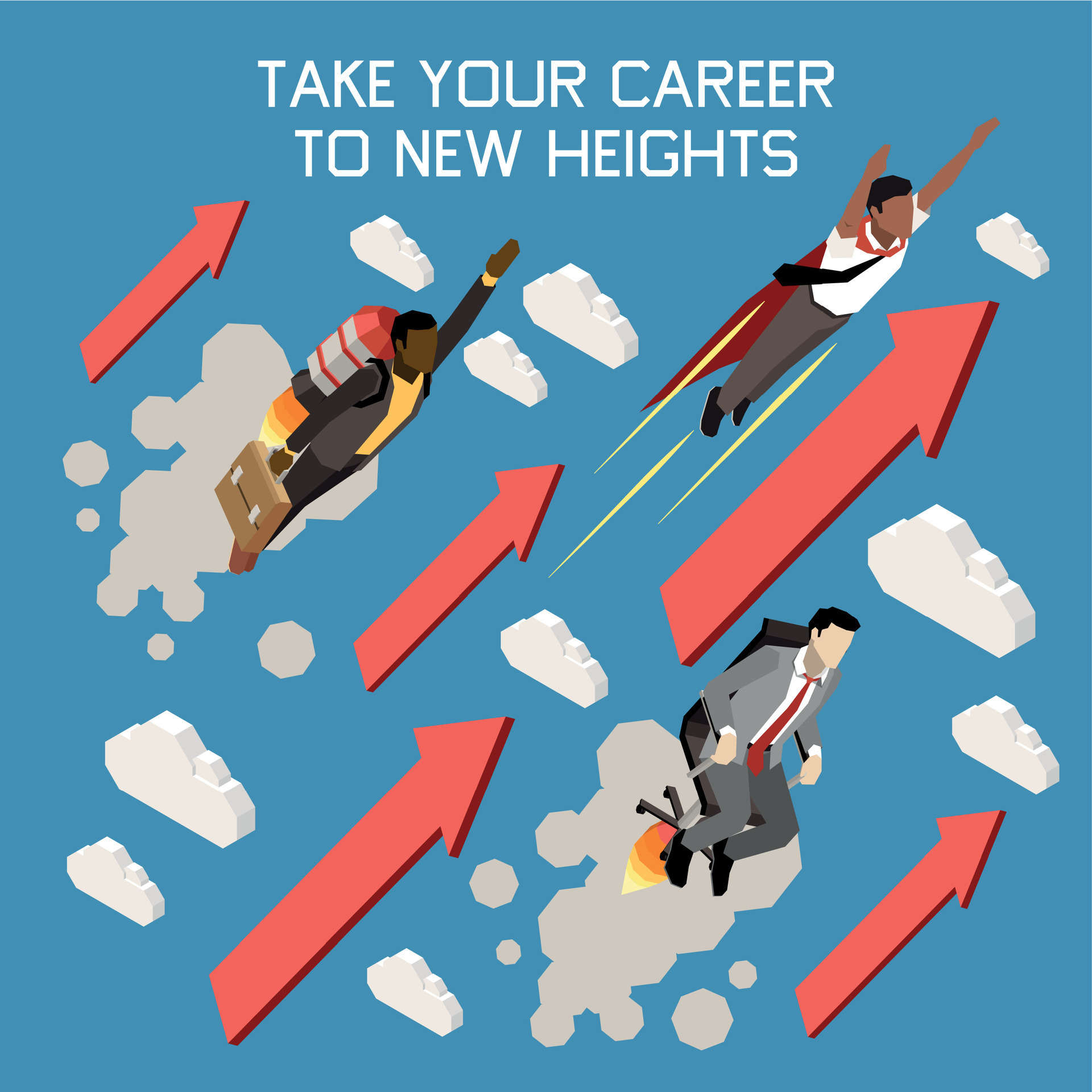 Career Boost Isometric Concept 28705075 Vector Art at Vecteezy Career Boost Isometric Concept 28705075 Vector Art at Vecteezy
