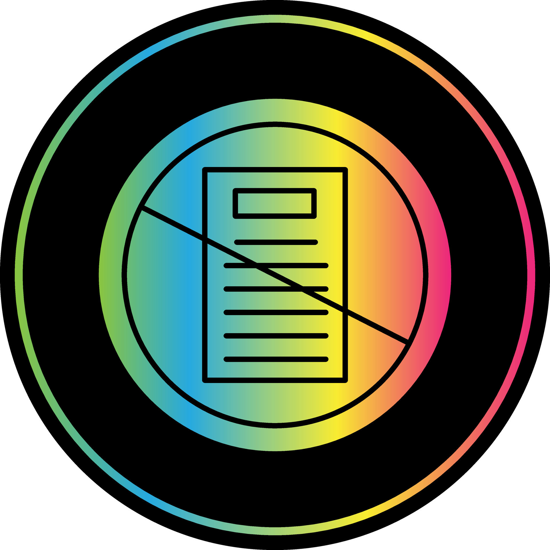 Paperless Vector Icon Design 28708906 Vector Art at Vecteezy