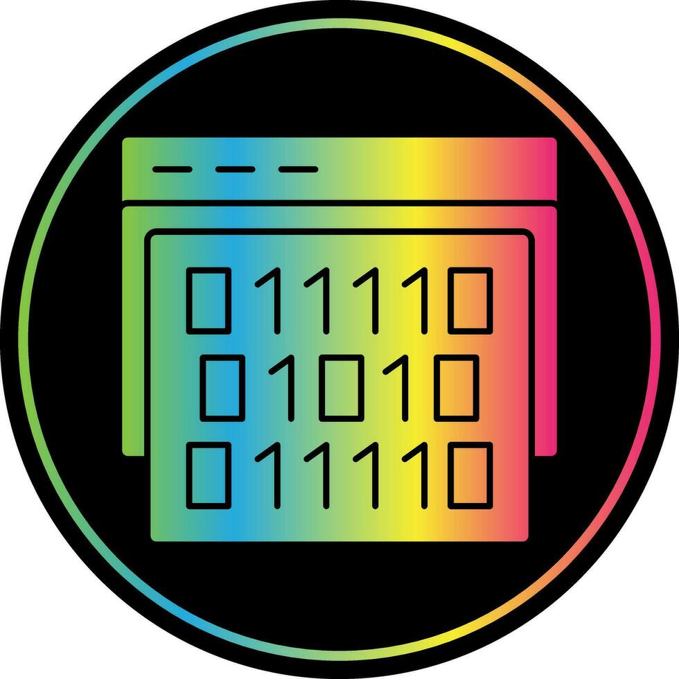 Binary code Vector Icon Design 28709233 Vector Art at Vecteezy