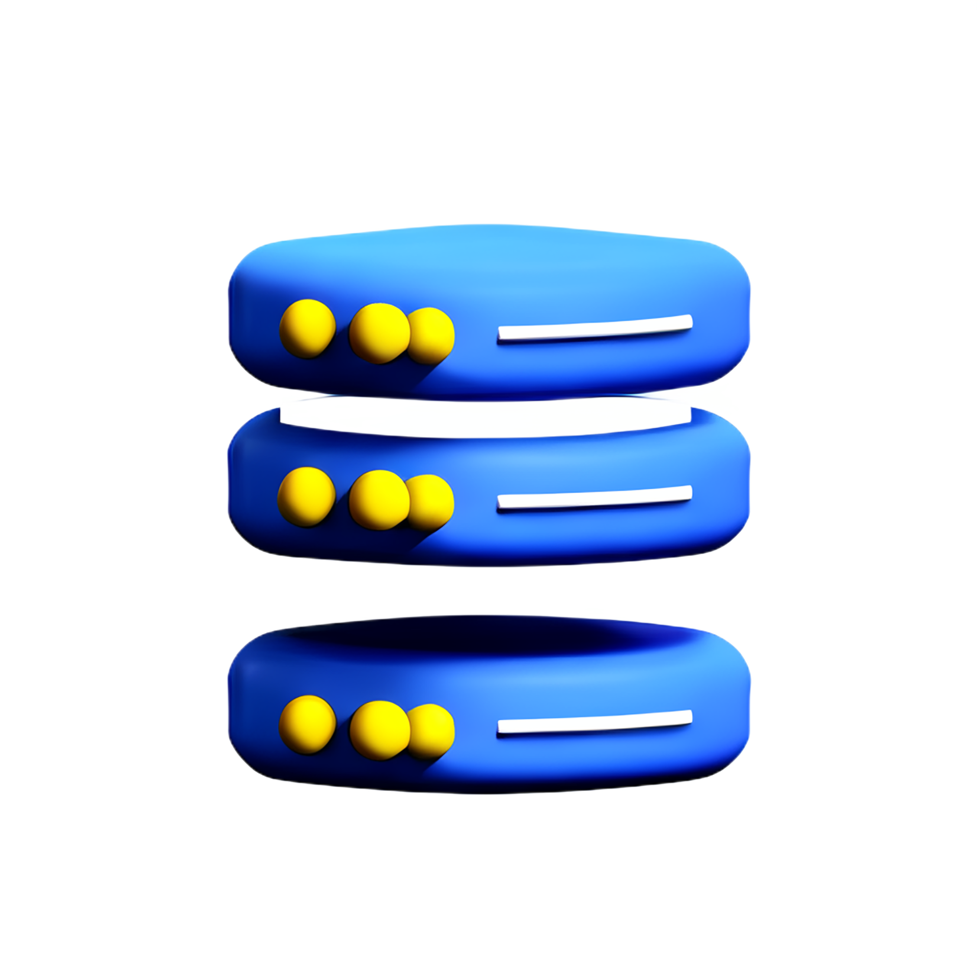 database 3d rendering icon illustration 28712080 PNG