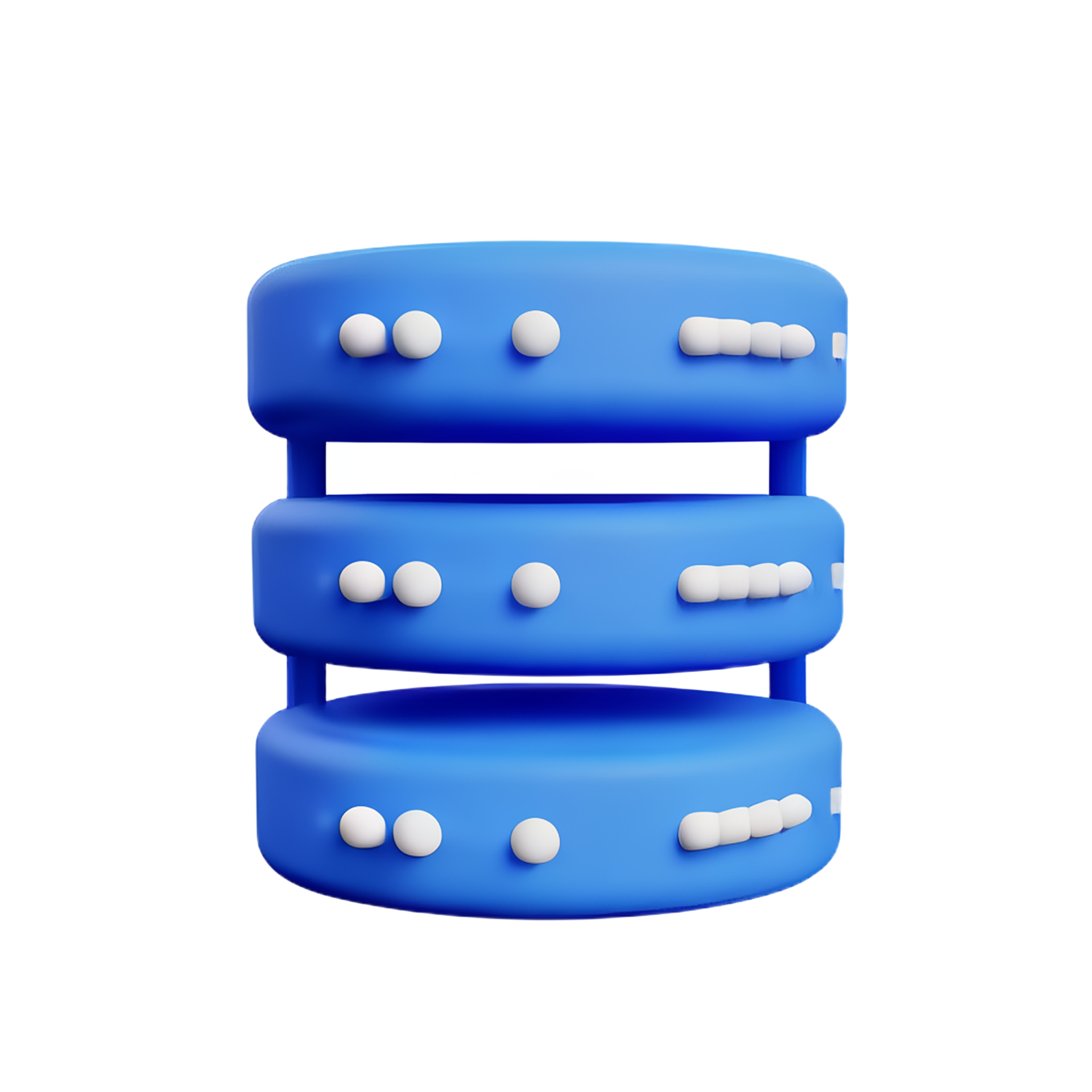 Database 3d Rendering Icon Illustration 28712135 Png