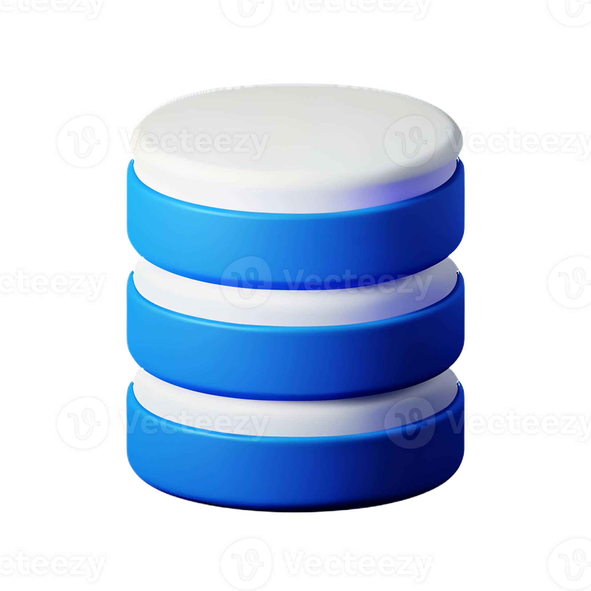 database 3d rendering icon illustration 28713223 PNG