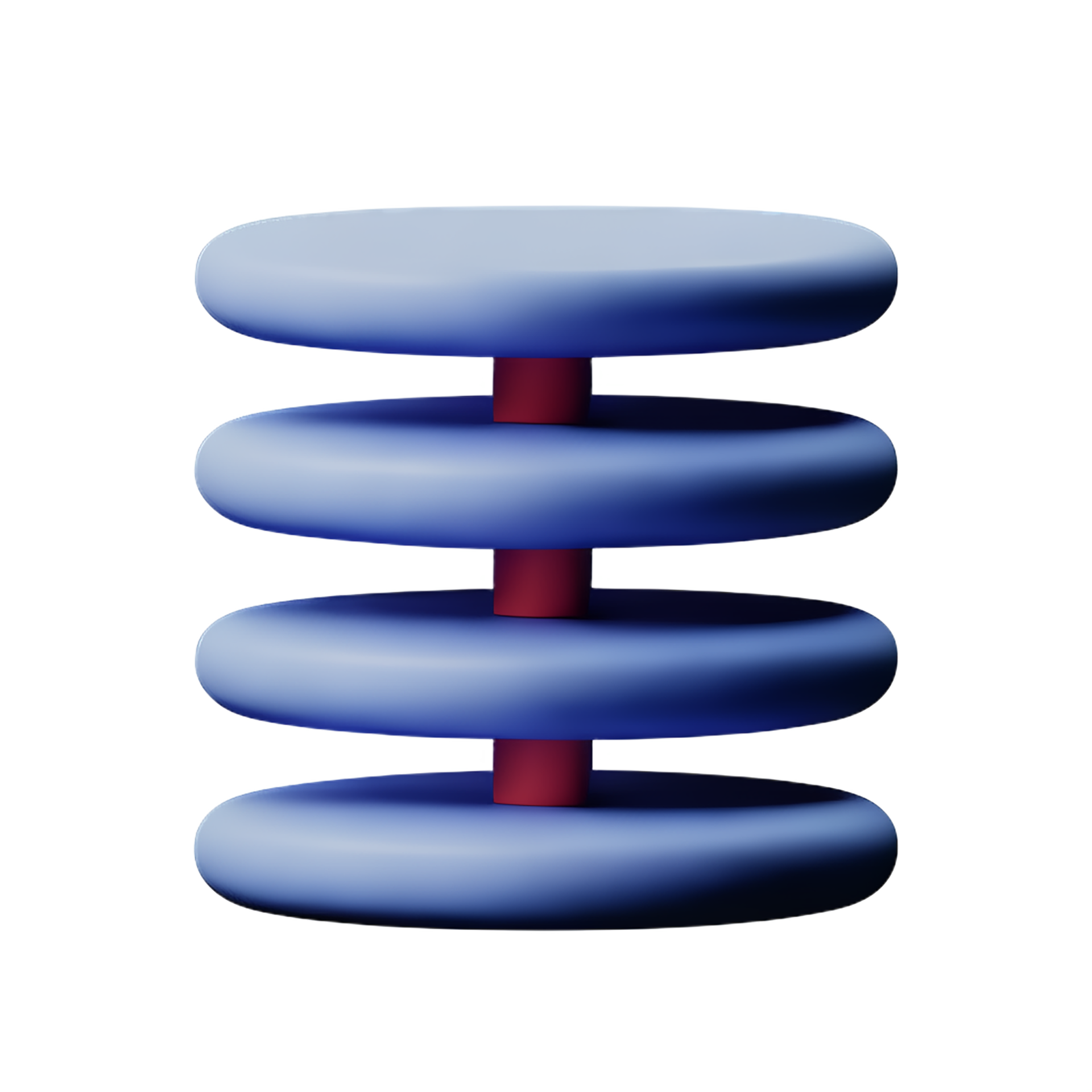 database 3d rendering icon illustration 28715288 PNG