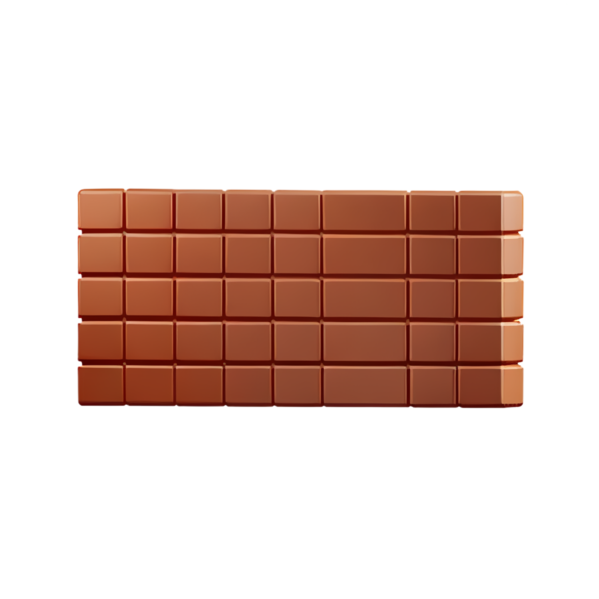Brick Wall 3d Rendering Icon Illustration 28715442 Png