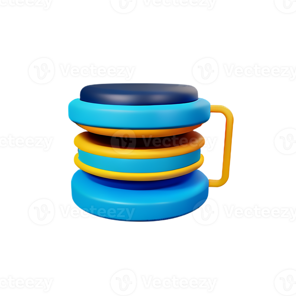 Database 3d Rendering Icon Illustration 28715517 Png
