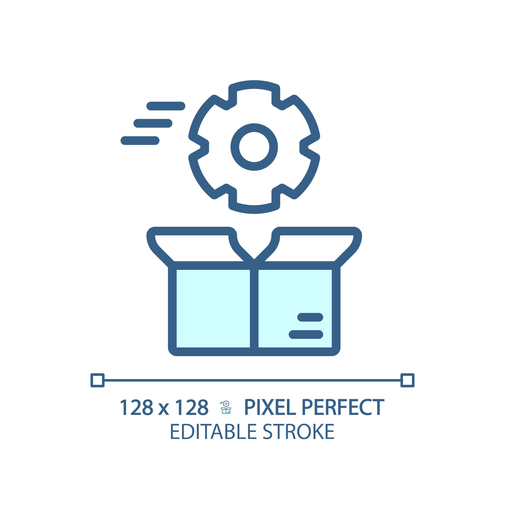 Pixel Perfect Editable Optimization Icon Isolated Vector Product Management Thin Line