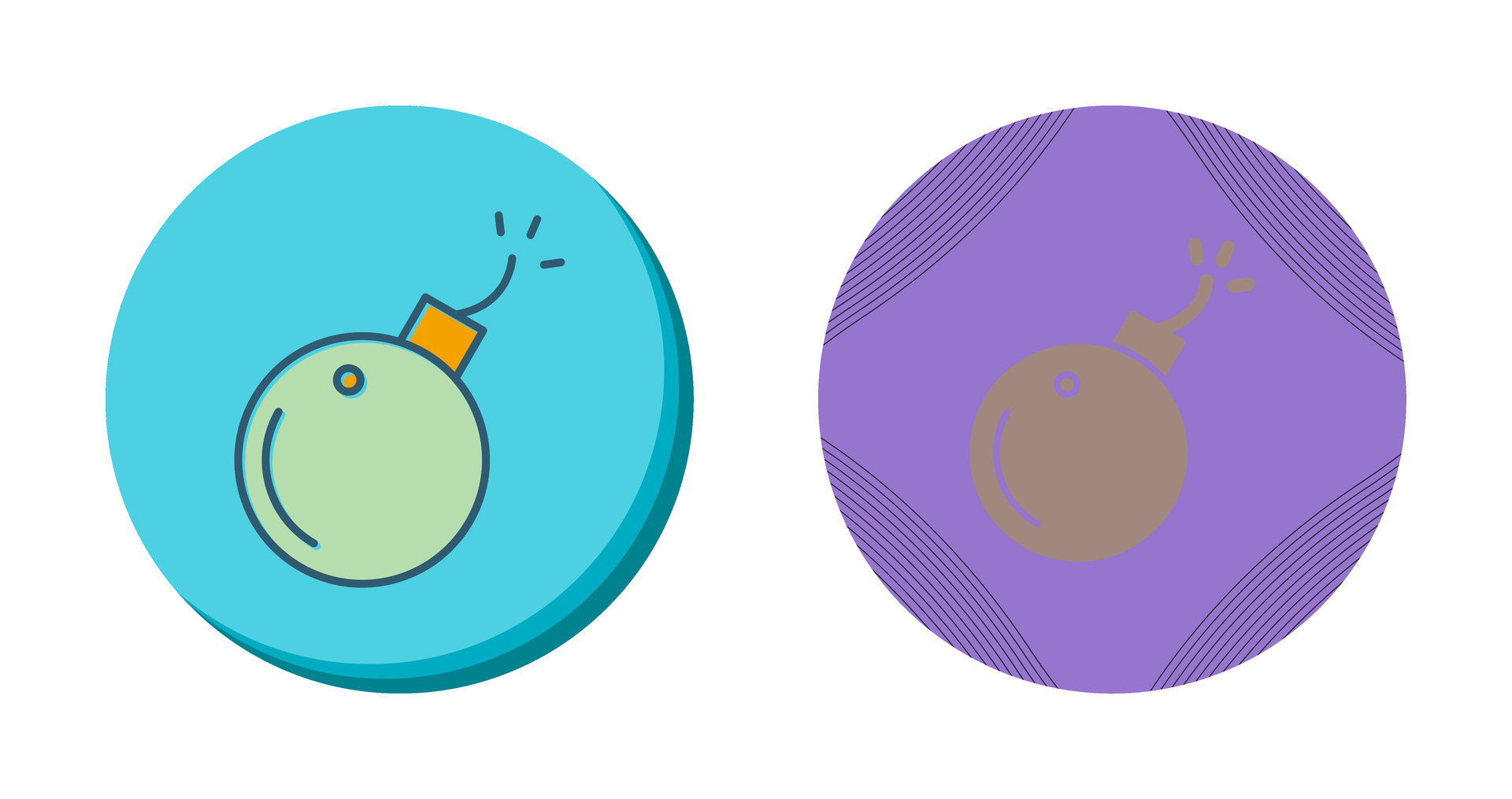 Exploding Cannon Ball Vector Icon 28721860 Vector Art at Vecteezy