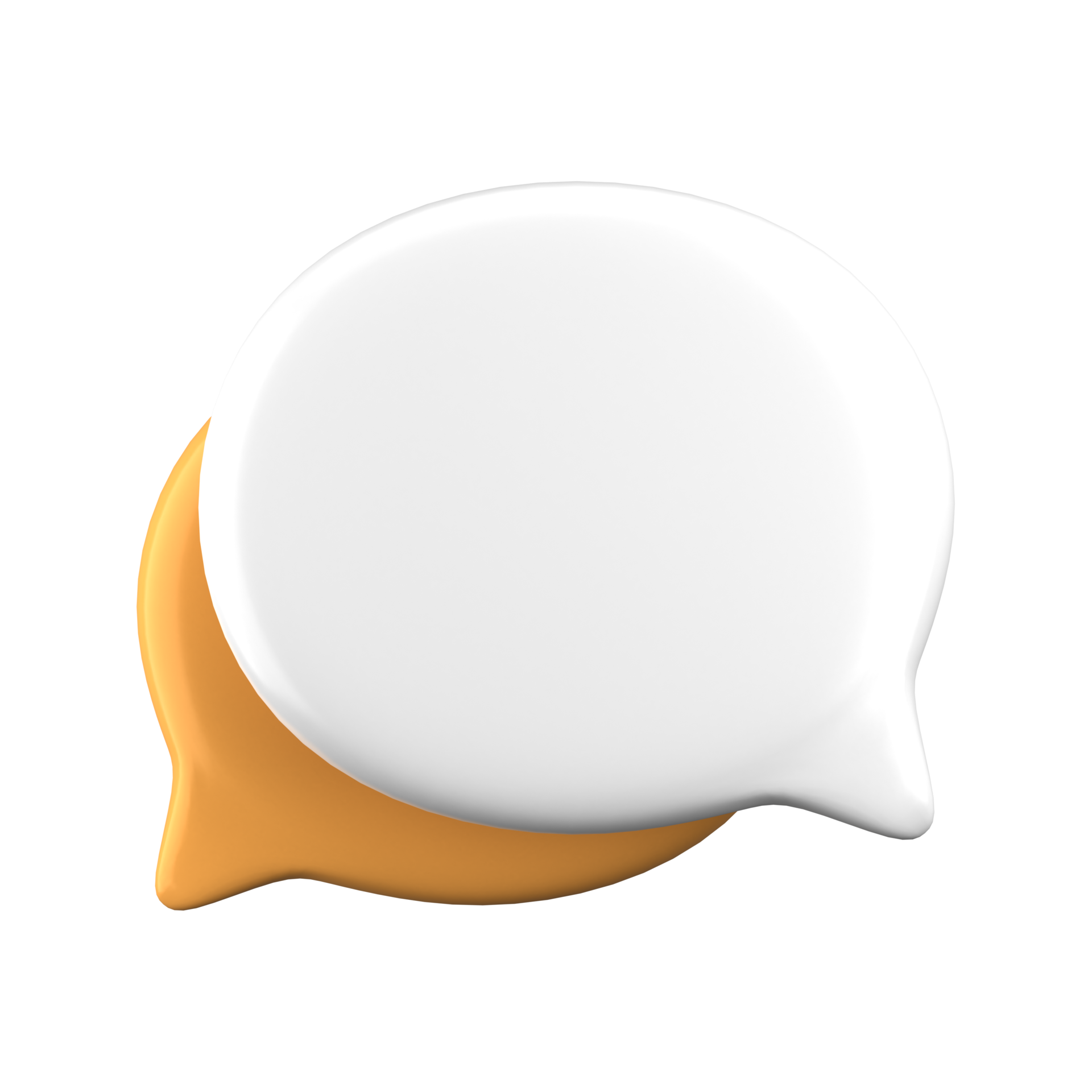 3d rendering of speech bubble icons, 3D Chat icon set. Set of 3d speak bubble. Chatting box ...