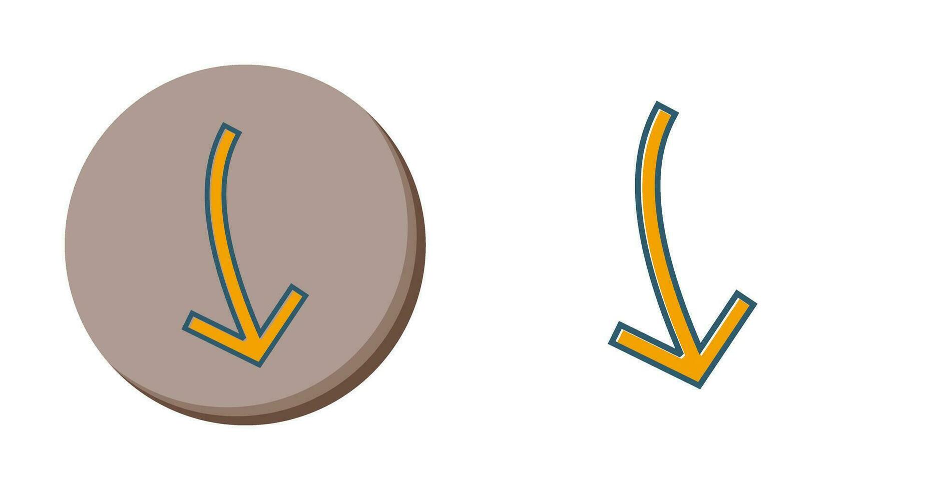 Arrow Pointing Down Vector Icon 28734617 Vector Art at Vecteezy Arrow Pointing Down Vector Icon 28734617 Vector Art at Vecteezy