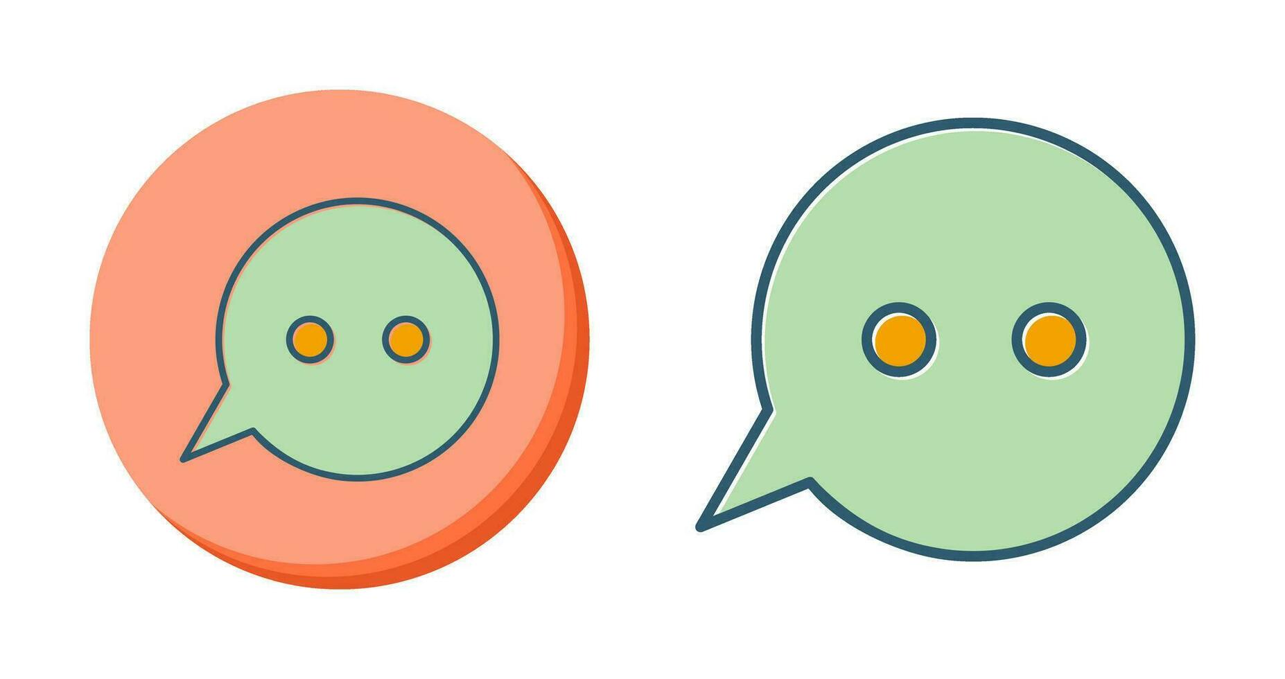 Message Bubbles Vector Icon 28735735 Vector Art at Vecteezy