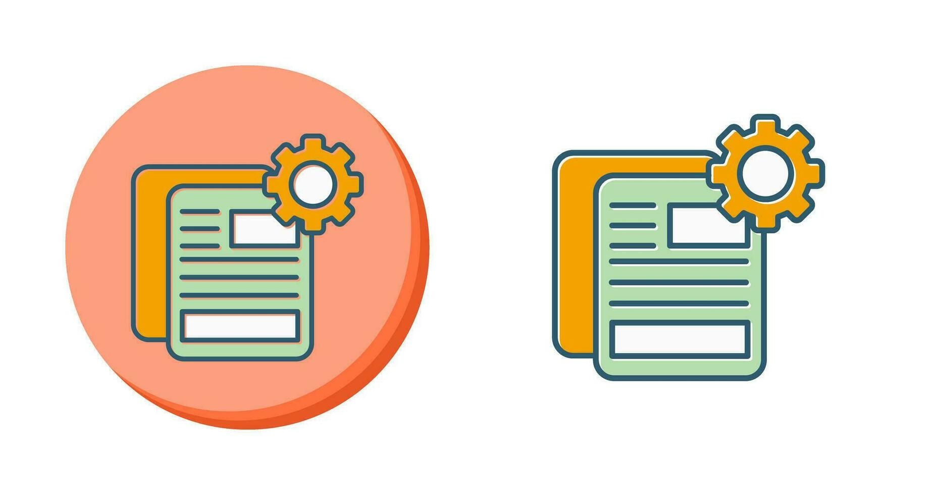 Document Setting Vector Icon 28738966 Vector Art at Vecteezy