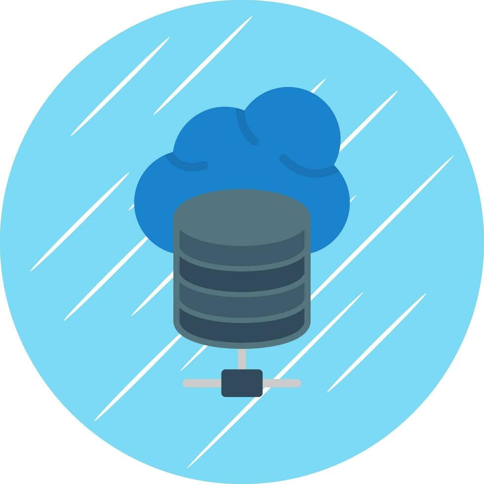 diseño de icono de vector de base de datos en la nube 28740084 Vector en Vecteezy