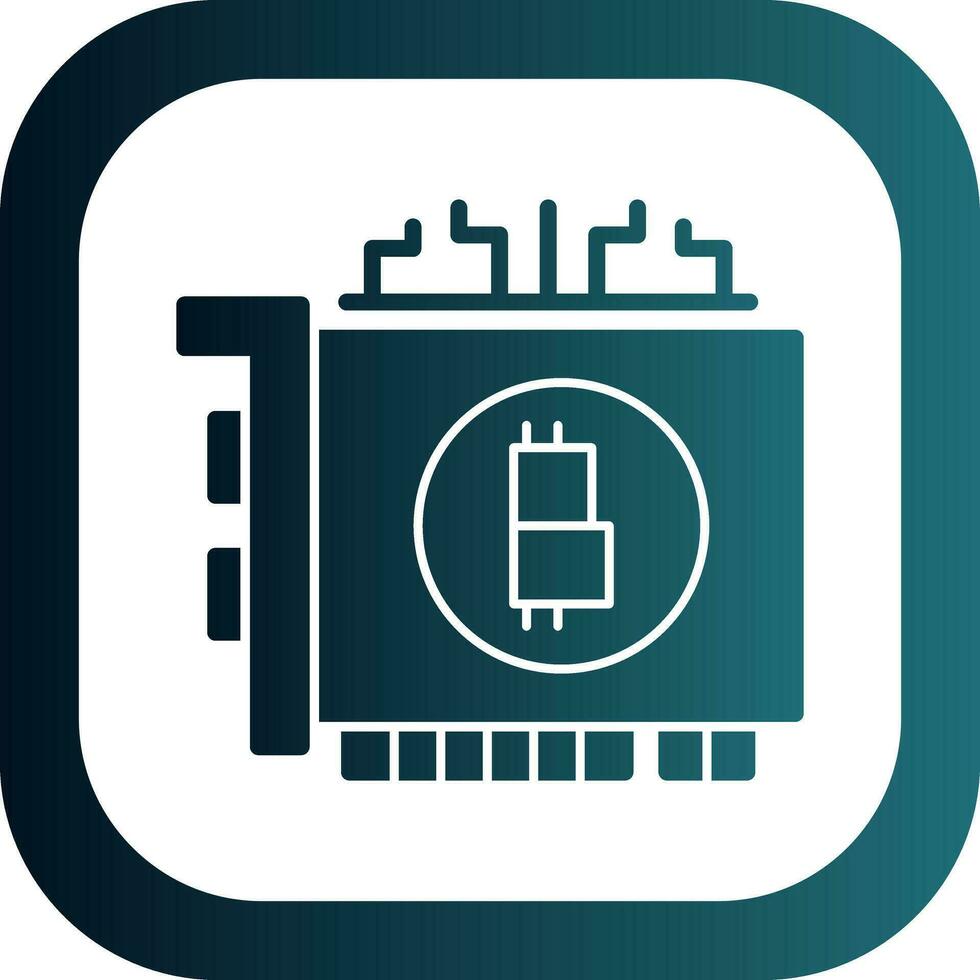 Bitcoin Mining Vector Icon Design 28742254 Vector Art At Vecteezy