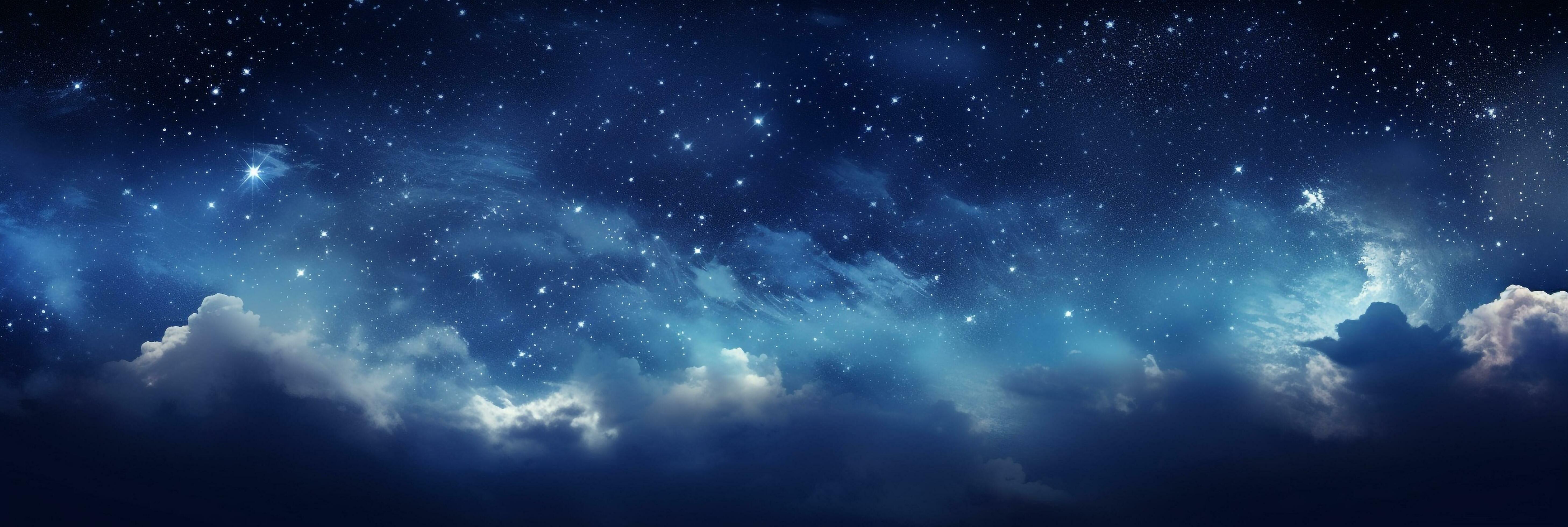 Abstract deep space background universe with stars background colorful ...