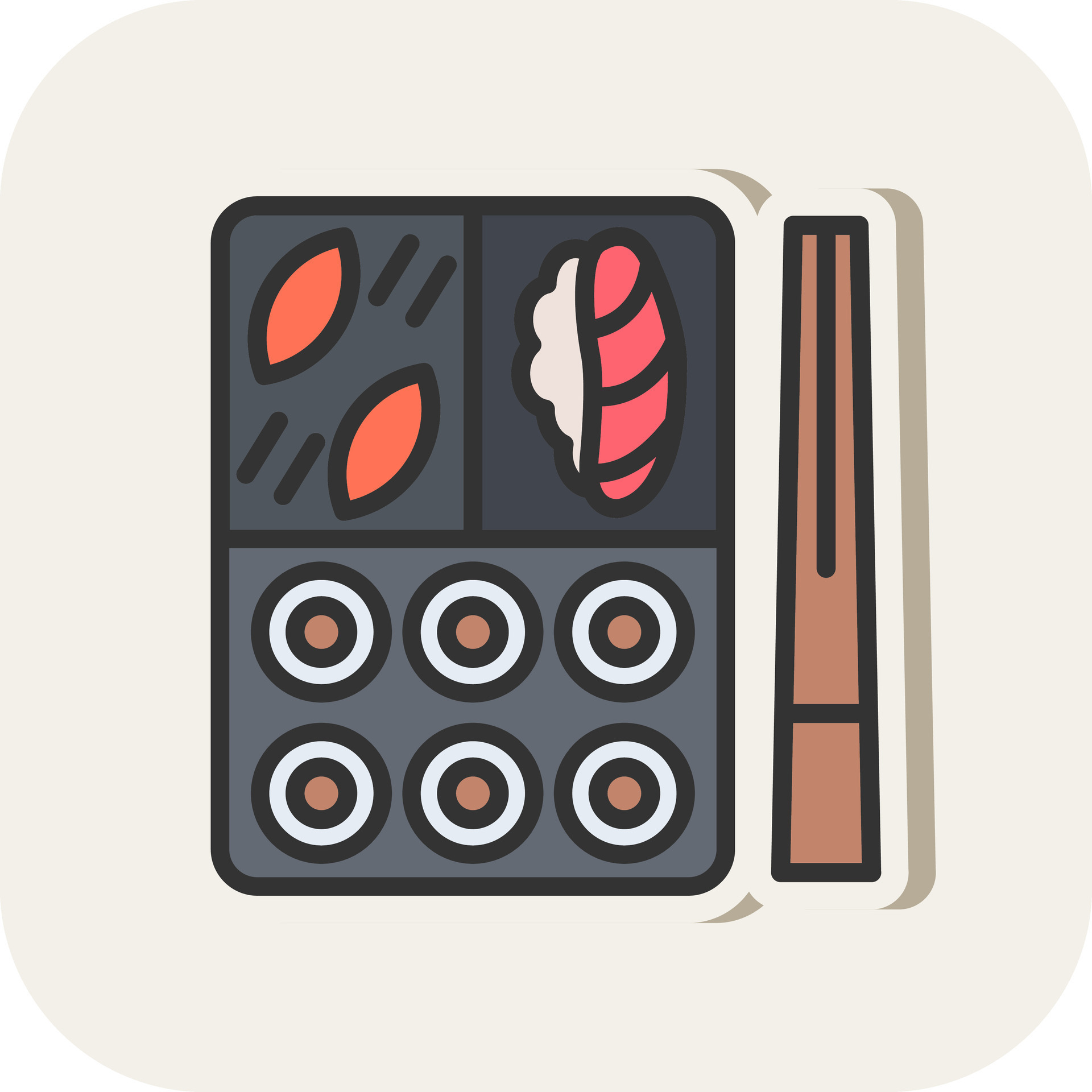 Bento Vector Icon Design 28746369 Vector Art at Vecteezy