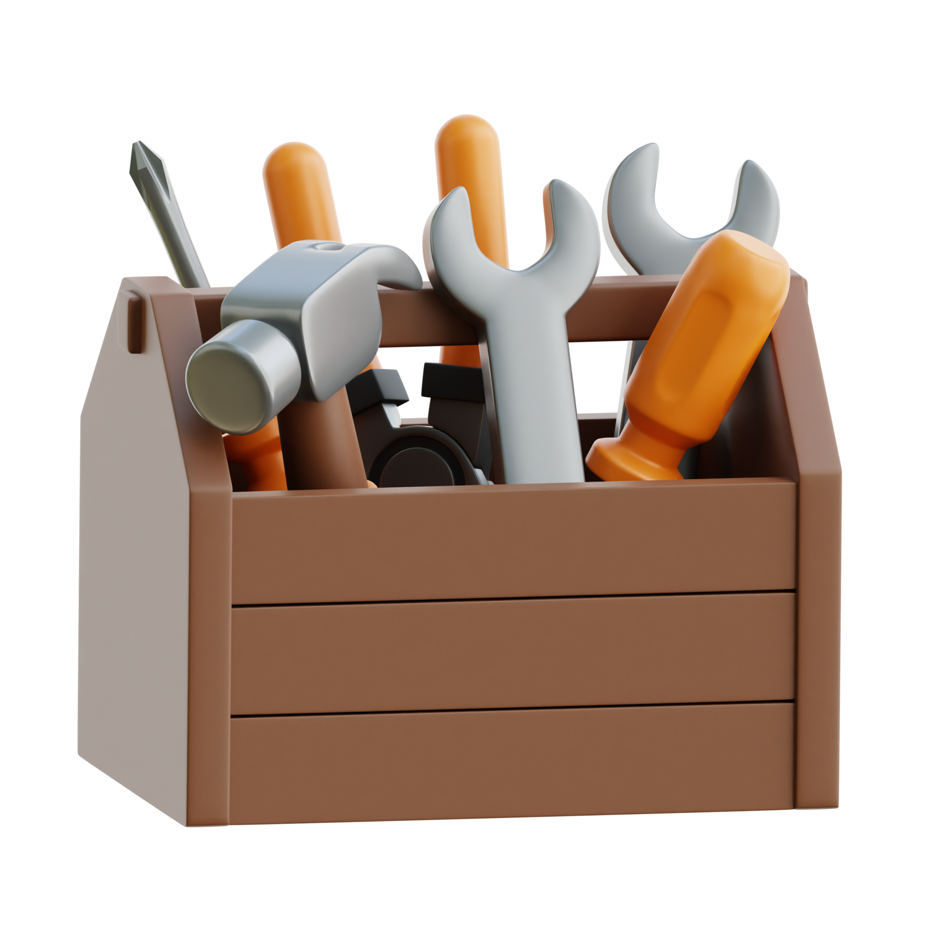 Tool Box 3d Icon Illustrations 28754211 PNG