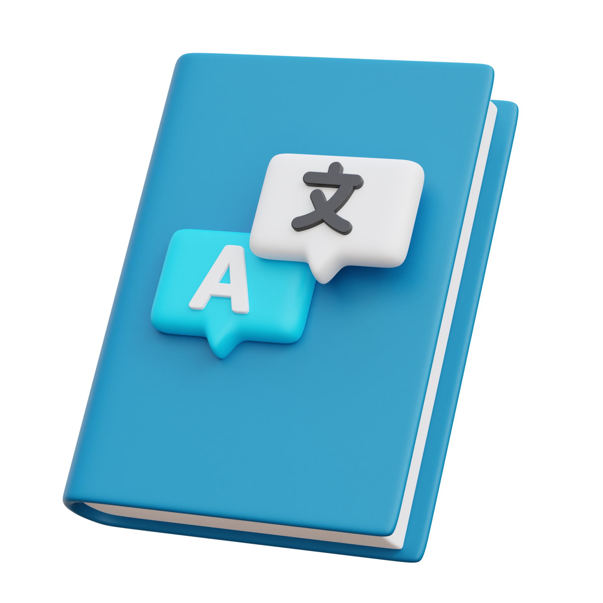 Dictionary 3d Icon Illustration 28754407 Png