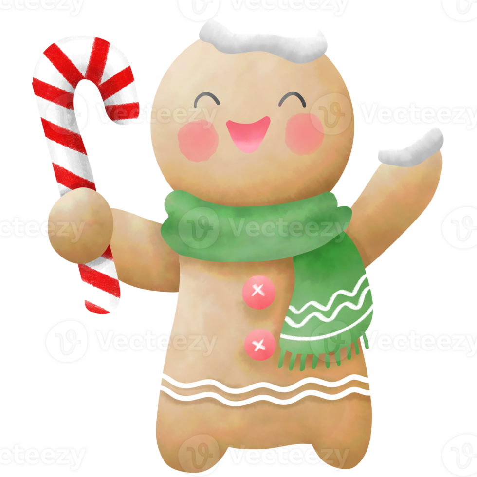 Christmas gingerbread cookie 28762493 PNG