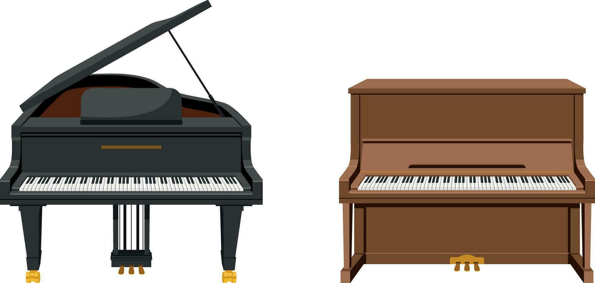 Vector Illustration Set Of String Instruments Playing By Striking The Strings 28764189 Vector