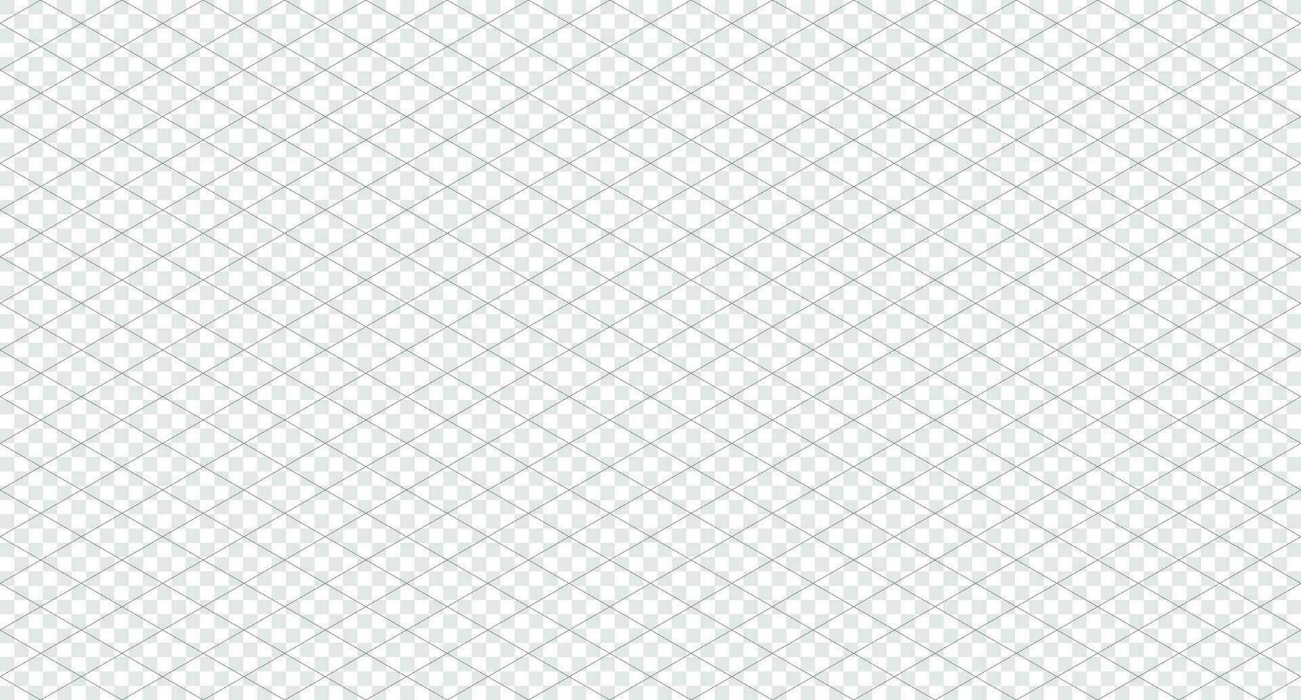 Isometric Grid Seamless Pattern Isometric Grid Template Seamless Isometric Grid Mockup Vector