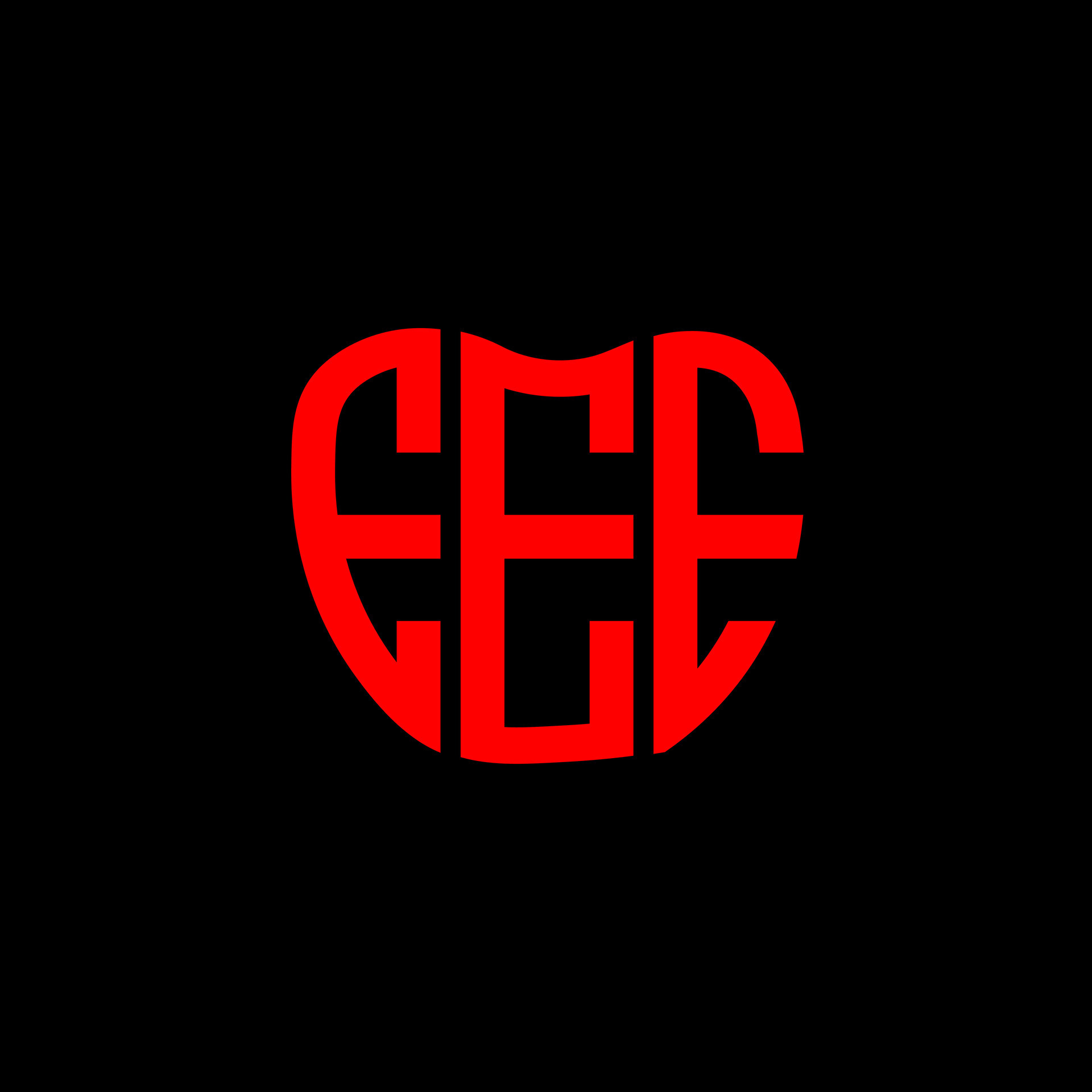 Eee Letter Logo Creative Design Eee Unique Design 28771016 Vector Art At Vecteezy