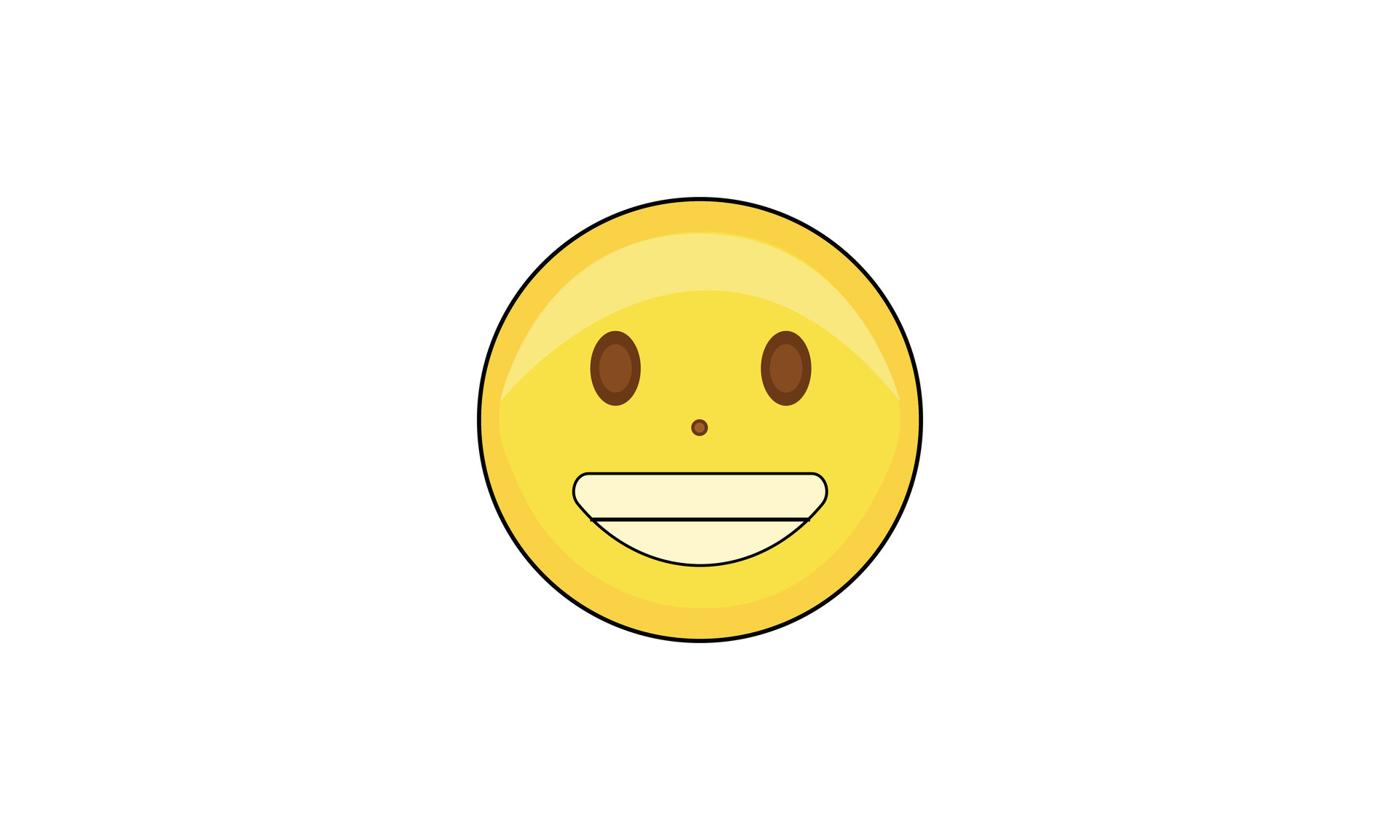 Happy Face Smiling Emoji Vector Icon 28772176 Vector Art at Vecteezy