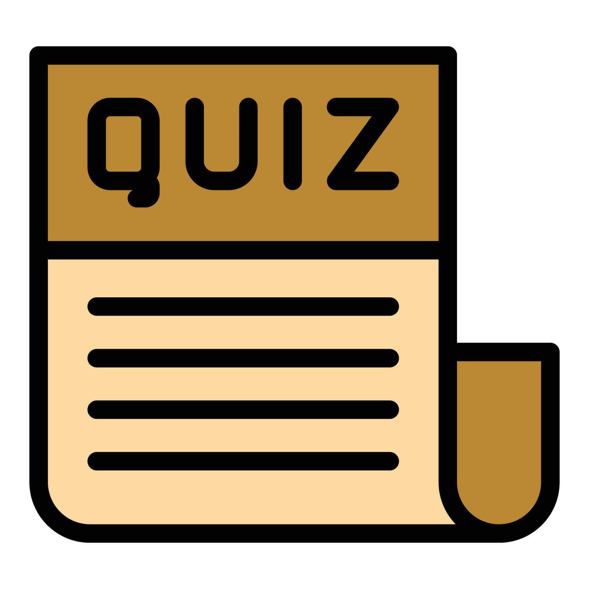 Quiz paper icon vector flat 28775908 Vector Art at Vecteezy