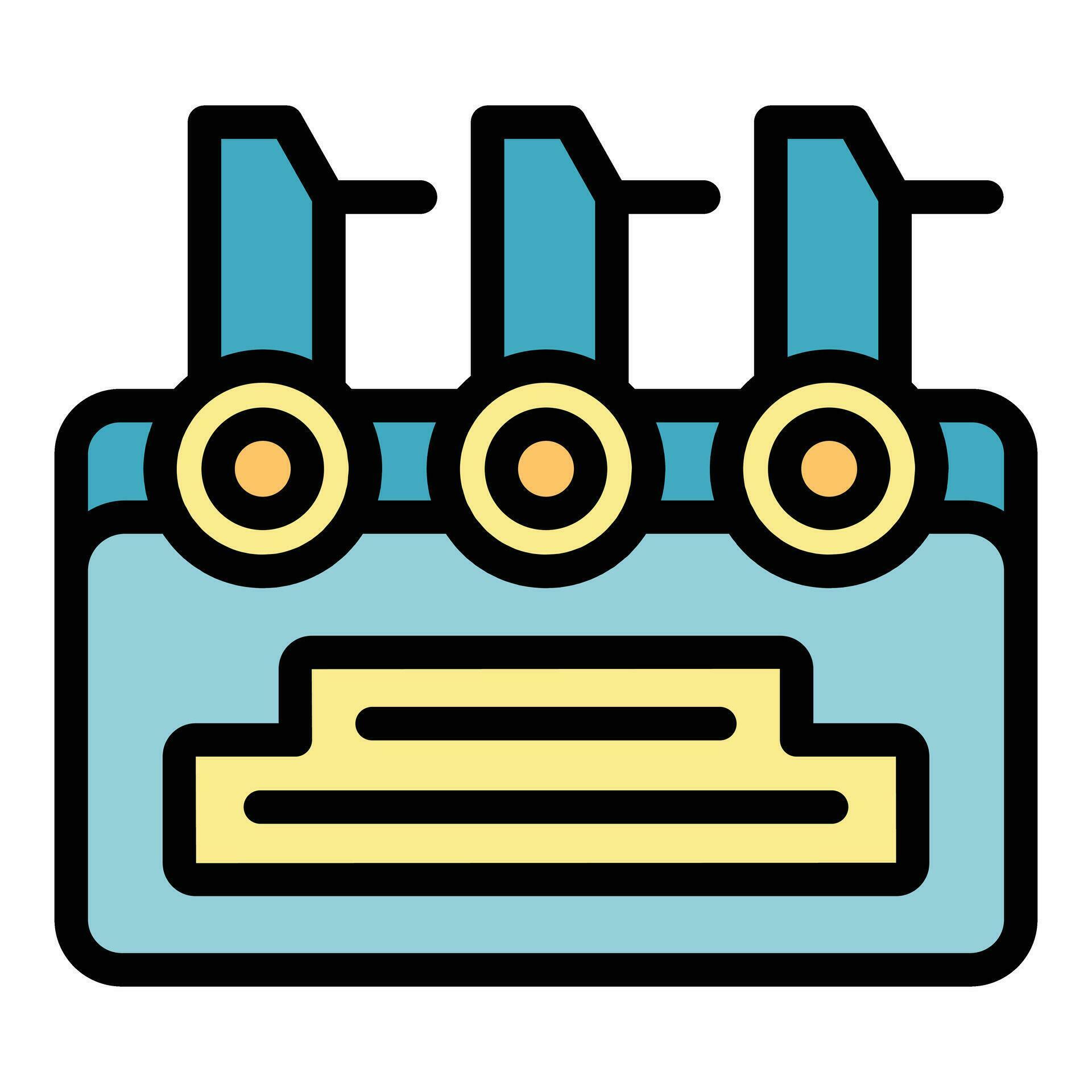 Digital plotter icon vector flat 28777322 Vector Art at Vecteezy