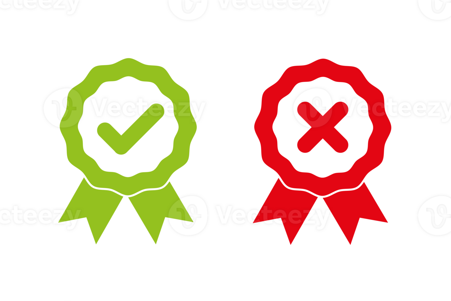 Approved and rejected icon 28791939 PNG Approved and rejected icon 28791939 PNG