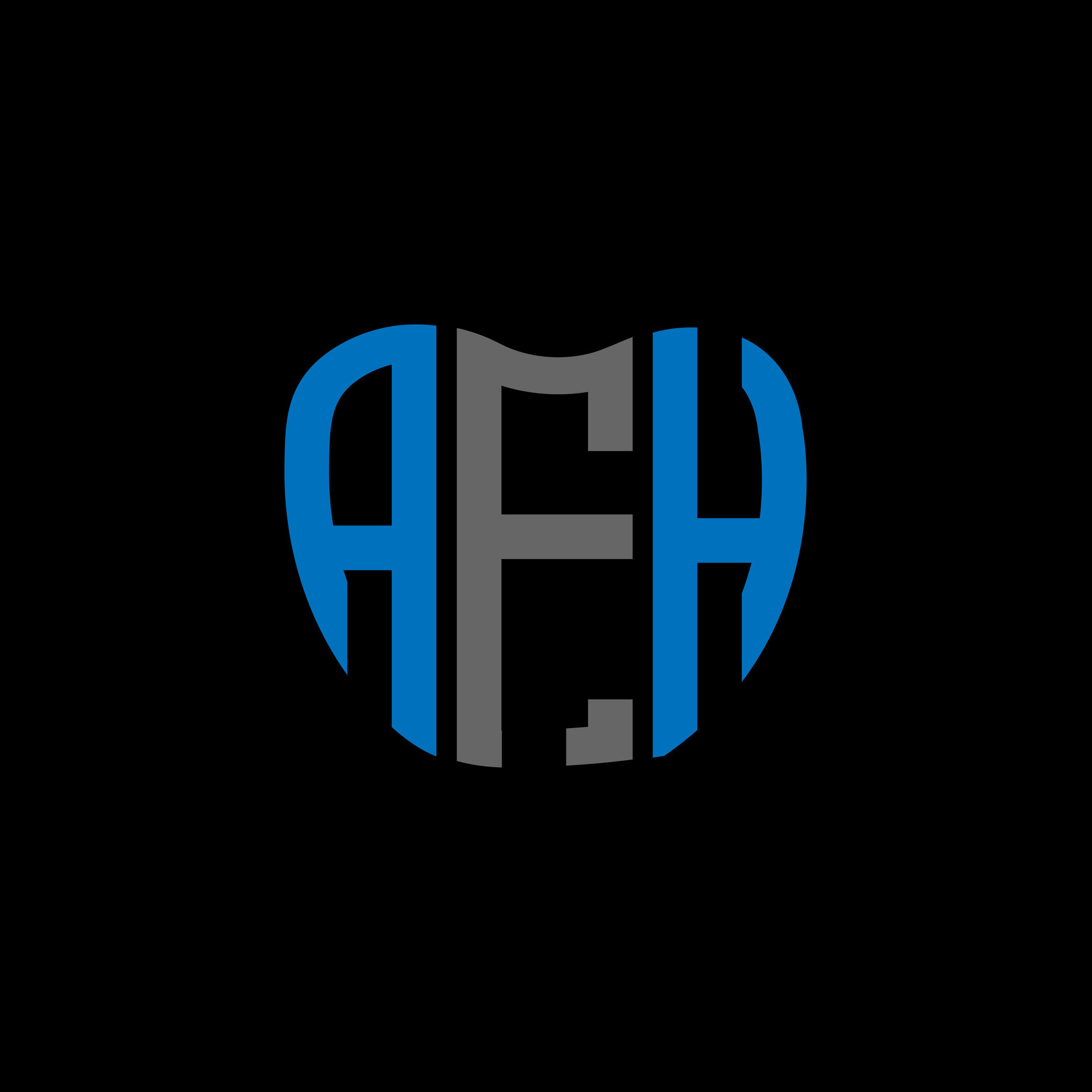 AFH letter logo creative design. AFH unique design. 28793036 Vector Art at Vecteezy