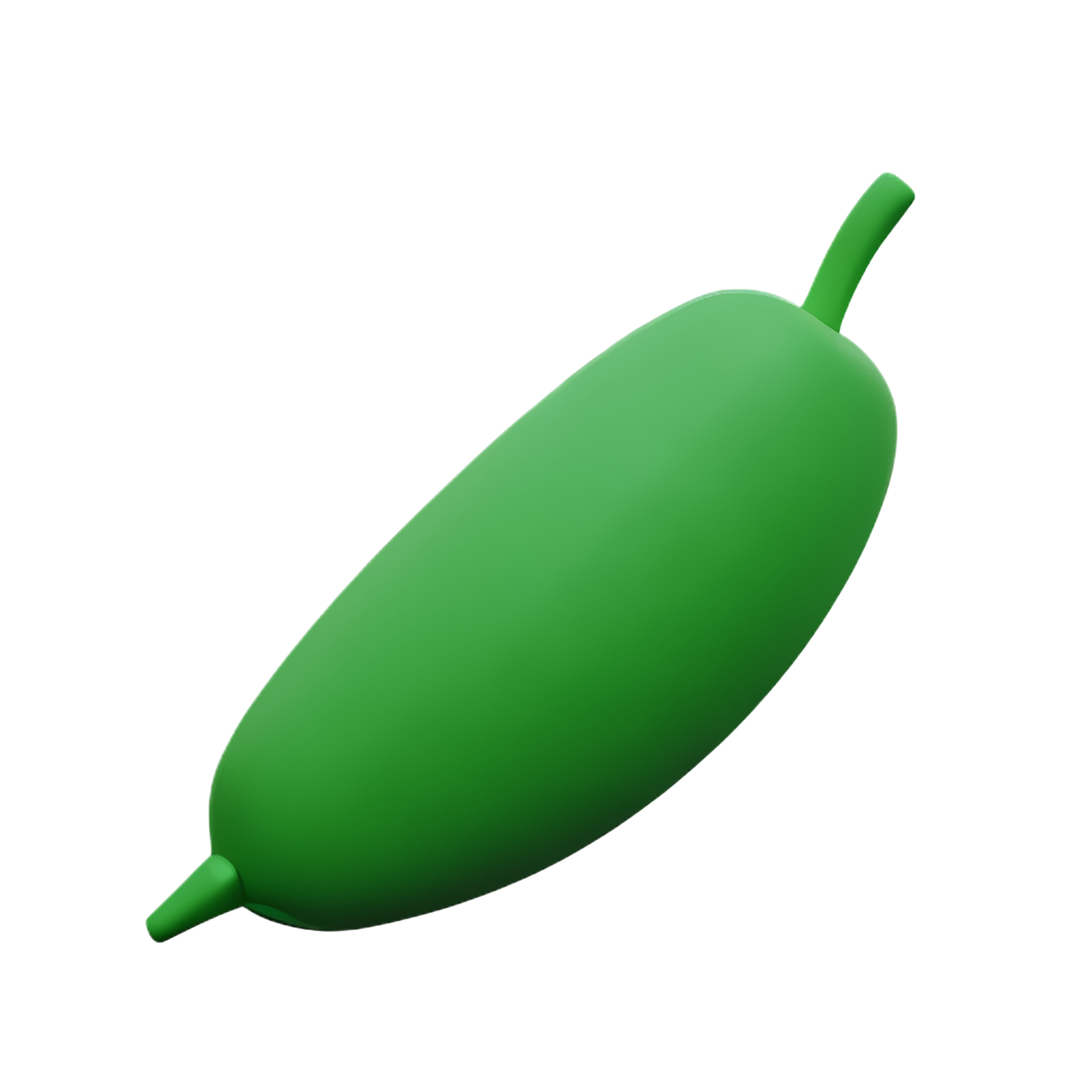 Cucumber 3d Rendering Icon Illustration 28799862 Png