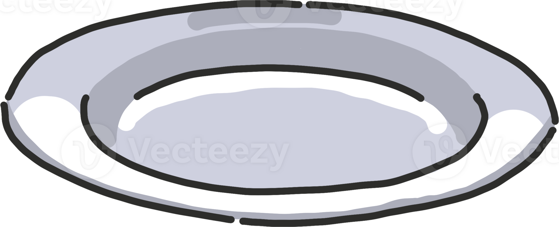 Kitchen Items Plate Cartoon Style 28799994 Png