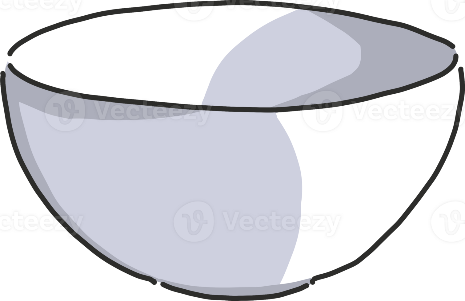 Kitchen Items Bowl Cartoon Style 28800002 Png