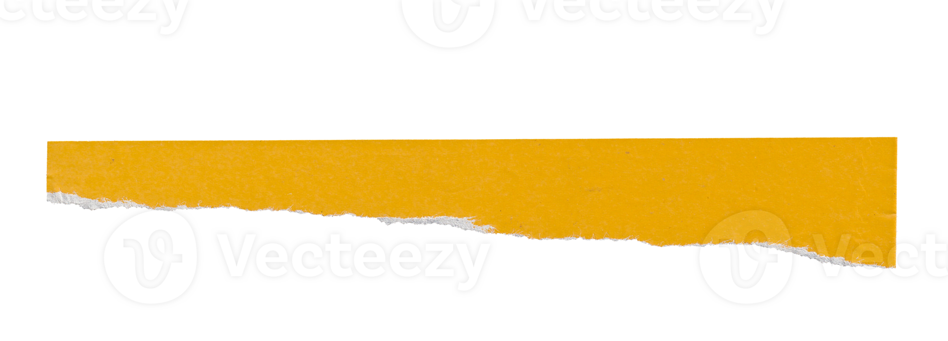 Yellow Torn Paper Isolated Element 28824919 Png
