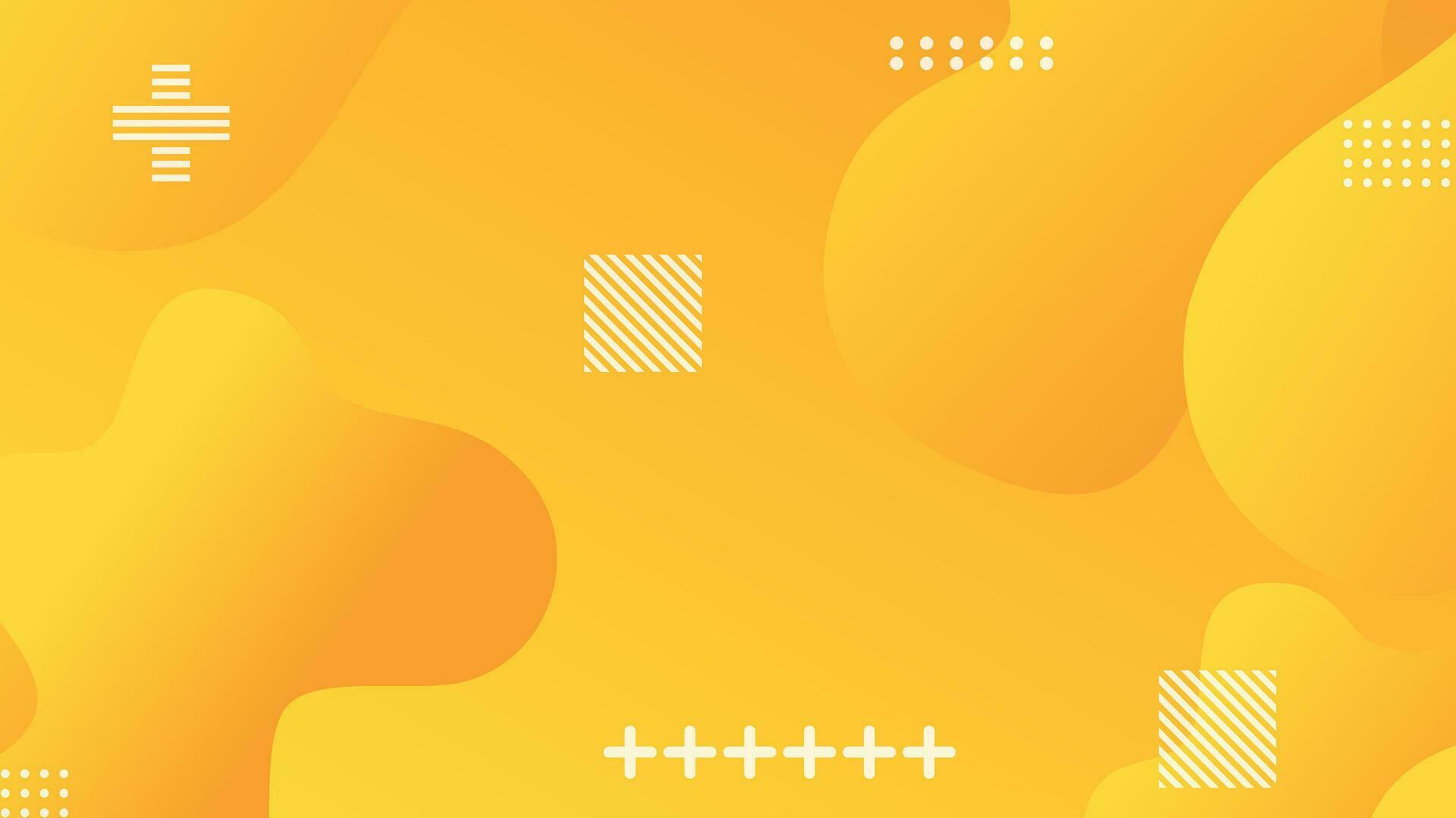 yellow gradient dynamic fluid shapes abstract background 28838516 ...