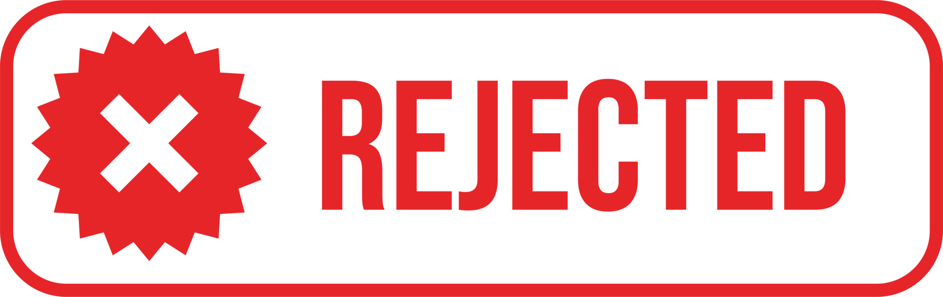 Rejected logo icon png 28838637 PNG