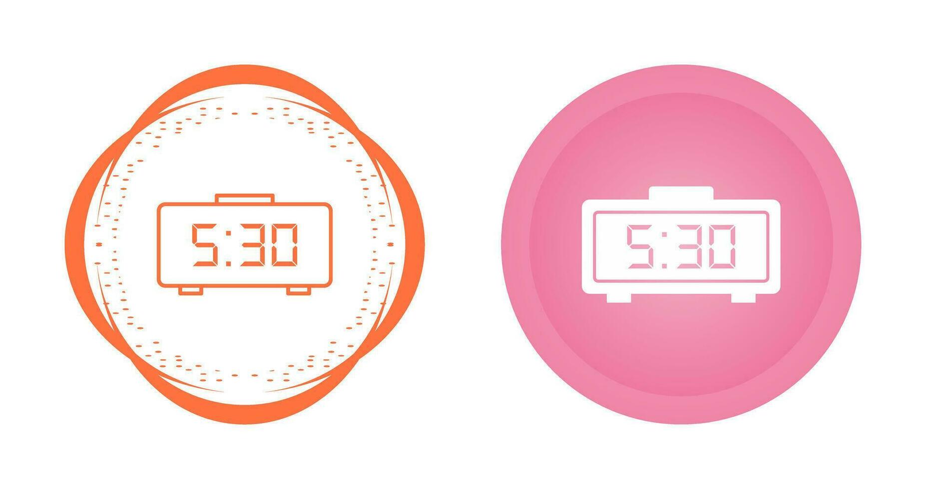 Digital Clock Vector Icon 28847761 Vector Art At Vecteezy