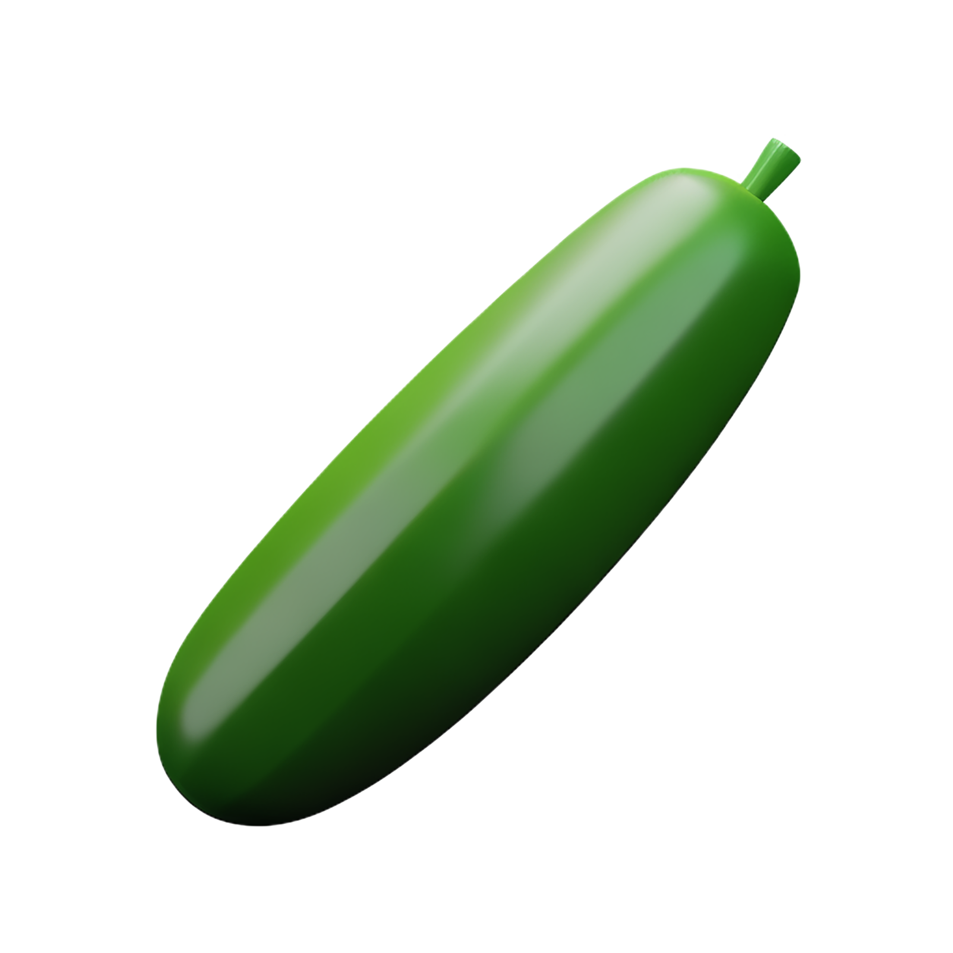 Cucumber 3d Rendering Icon Illustration 28854318 Png
