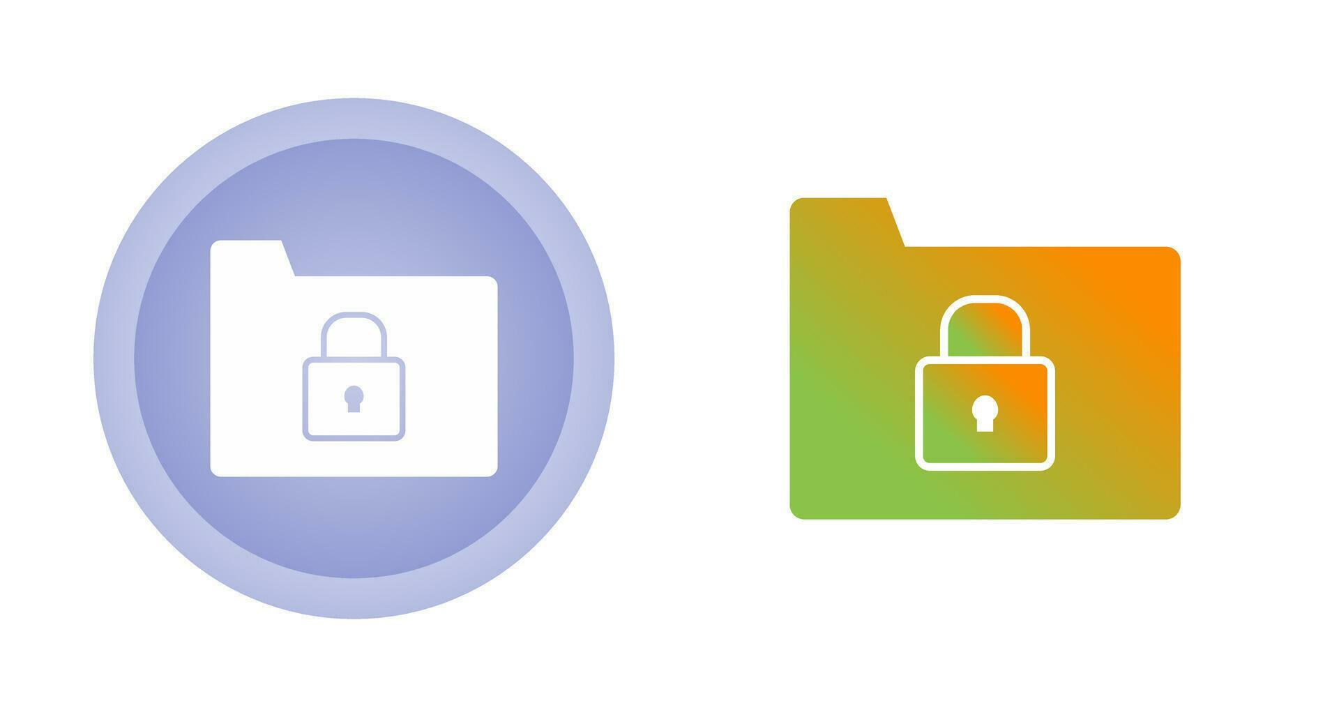 Secure Folder Vector Icon 28856244 Vector Art at Vecteezy