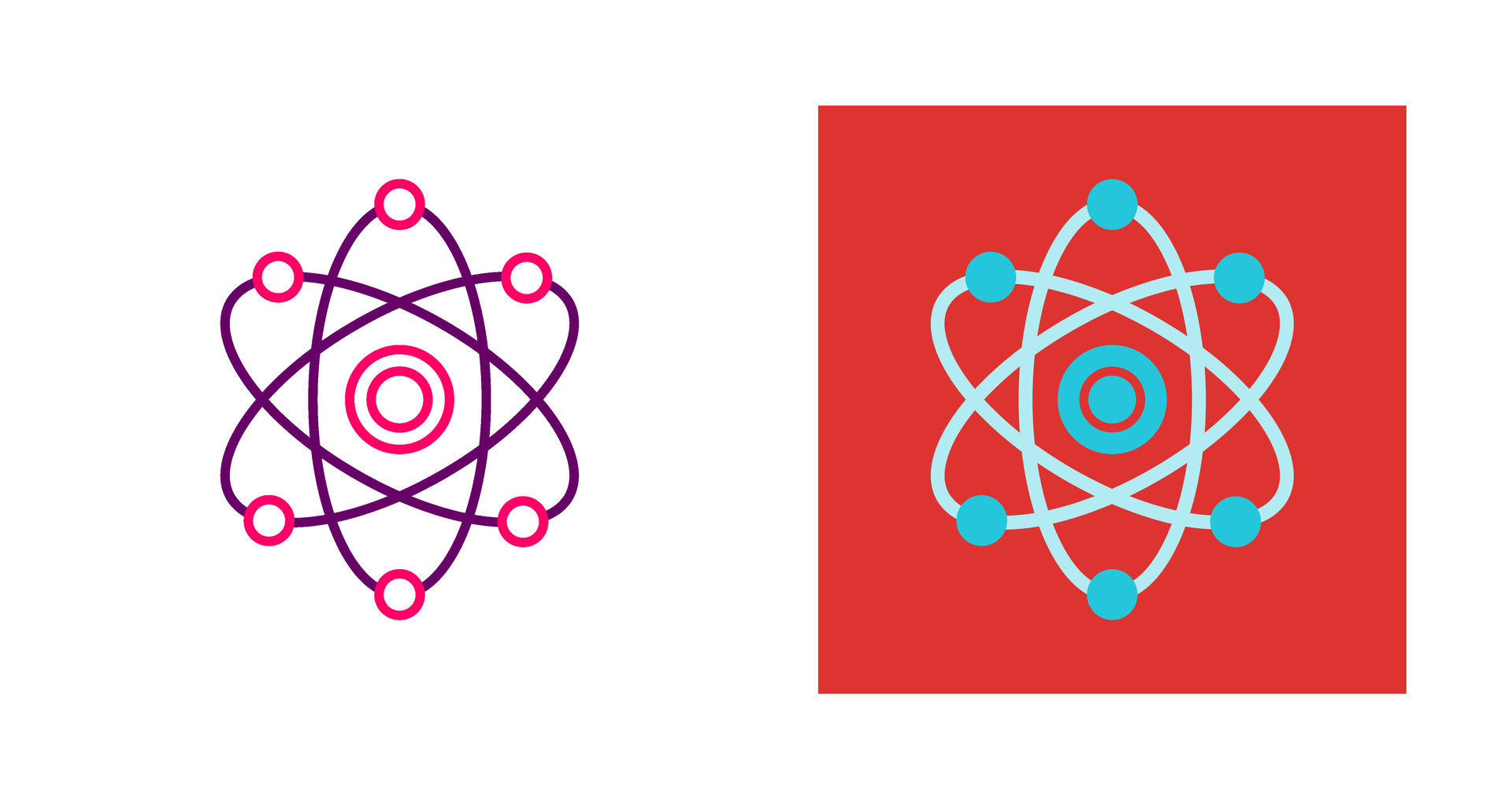 Atom Vector Icon 28859753 Vector Art At Vecteezy