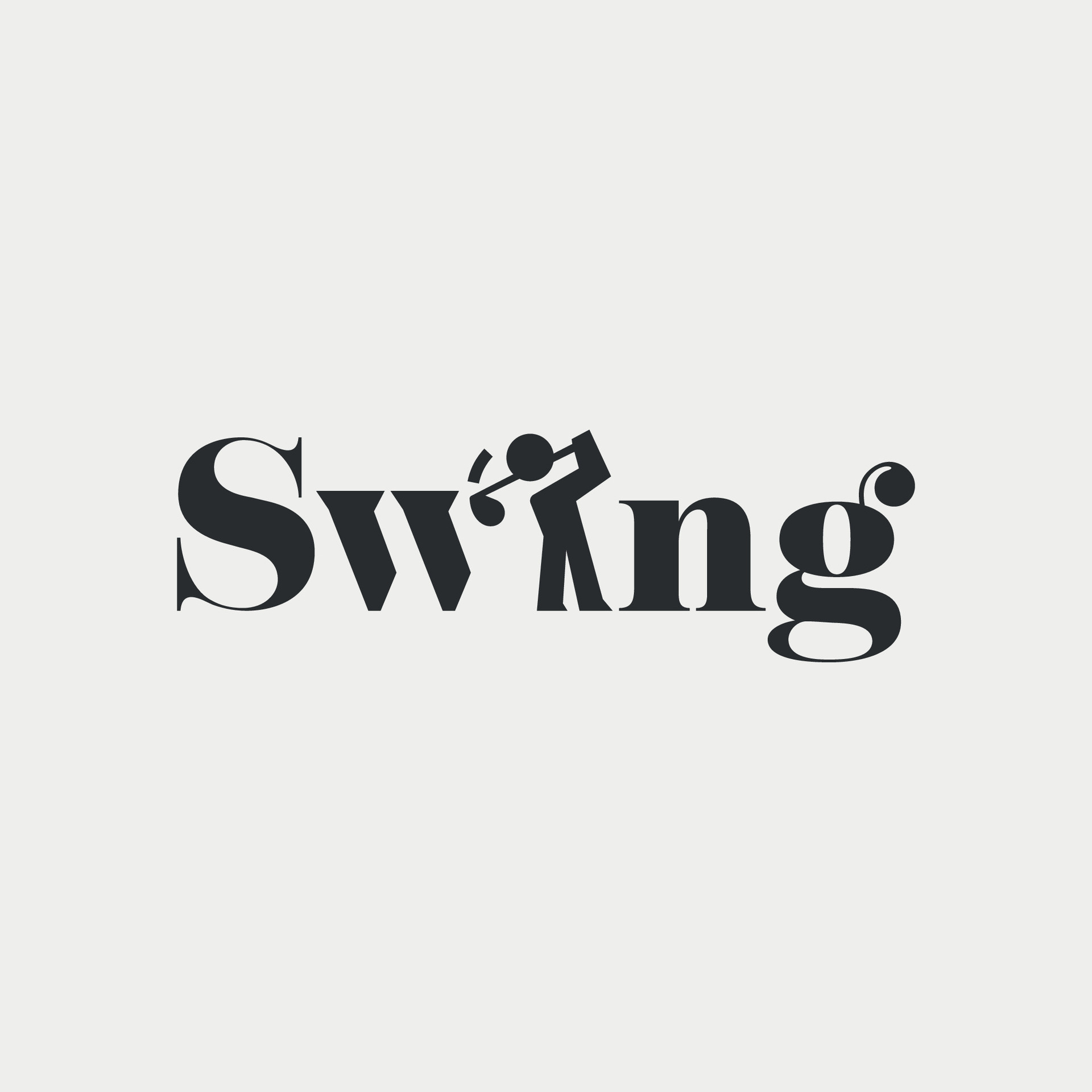 Vector swing text logo design 28860703 Vector Art at Vecteezy