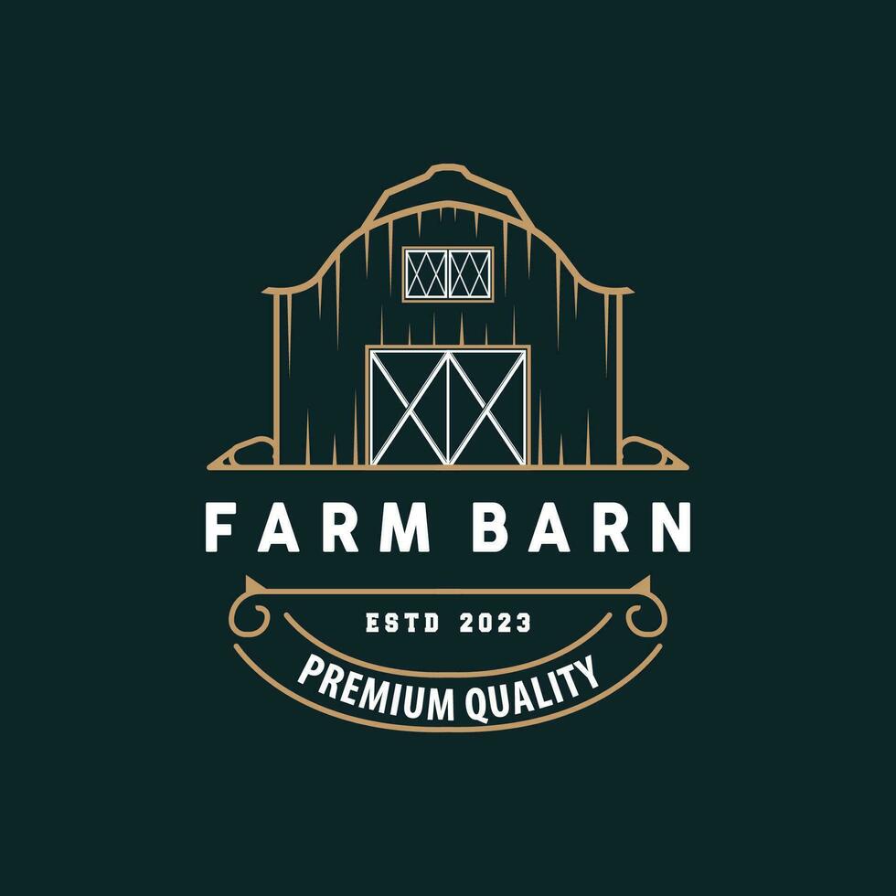Barn Farm Logo Minimalist Vintage Rustic Design Vector Illustration 28862262 Vector Art at Vecteezy