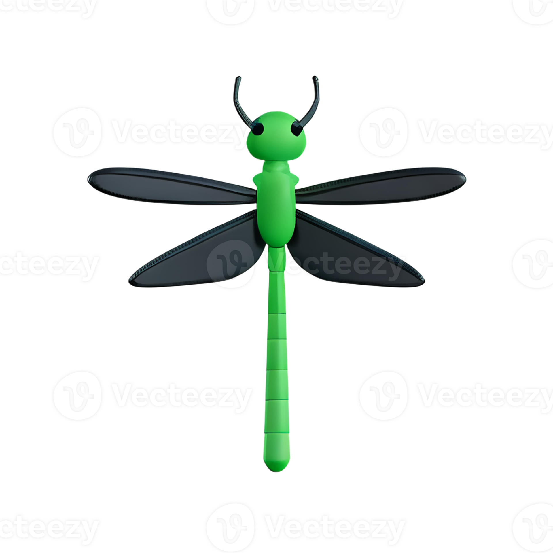 Dragonfly 3d Rendering Icon Illustration 28864808 Png