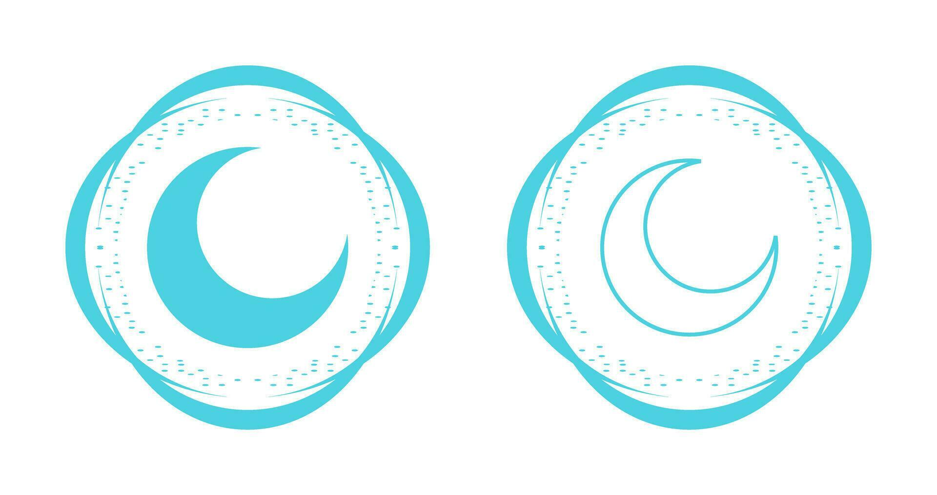 Half Moon Vector Icon 28877967 Vector Art At Vecteezy