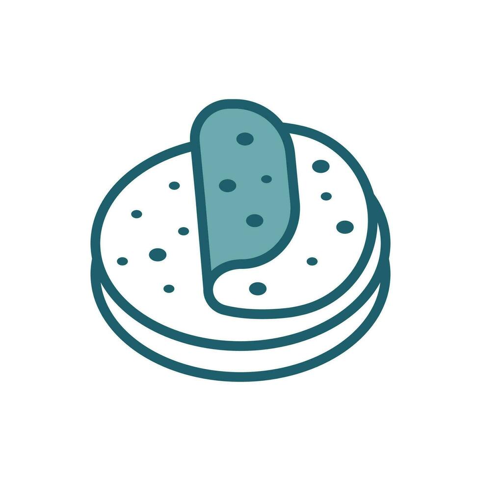 tortilla icon vector design template in white background 28897200 ... tortilla icon vector design template in white background 28897200 ...