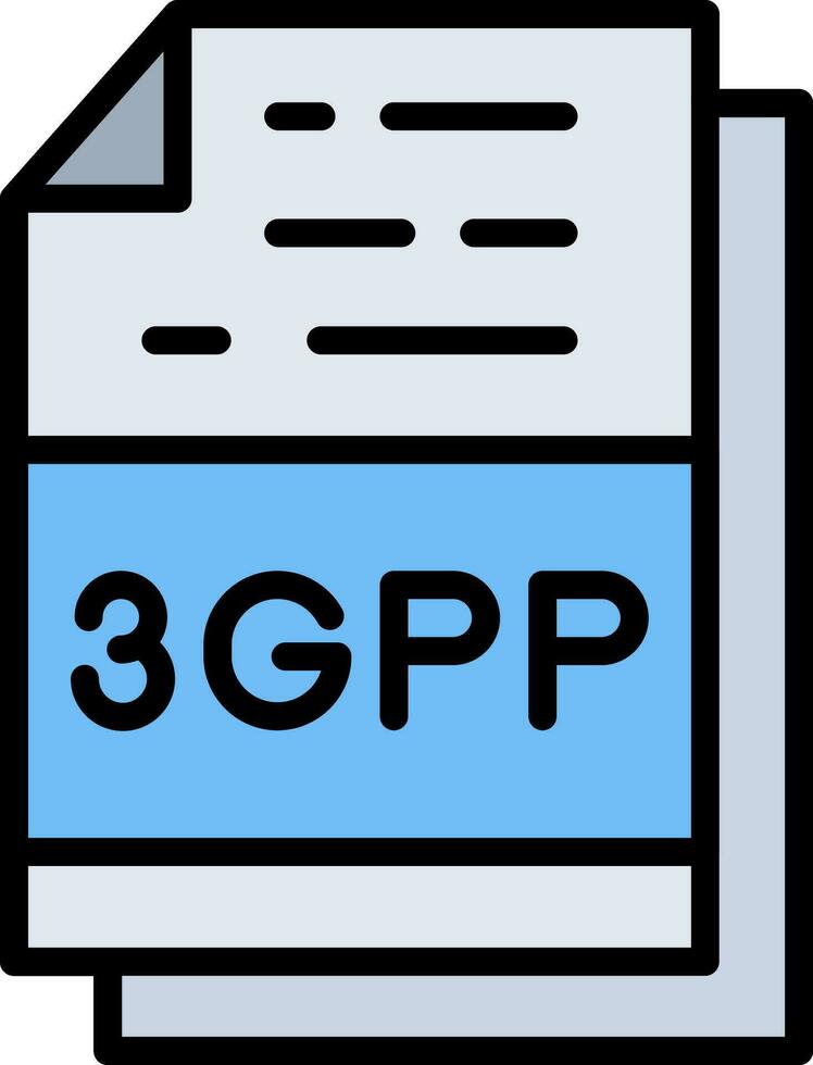 3gpp vector icono diseño 28898790 Vector en Vecteezy