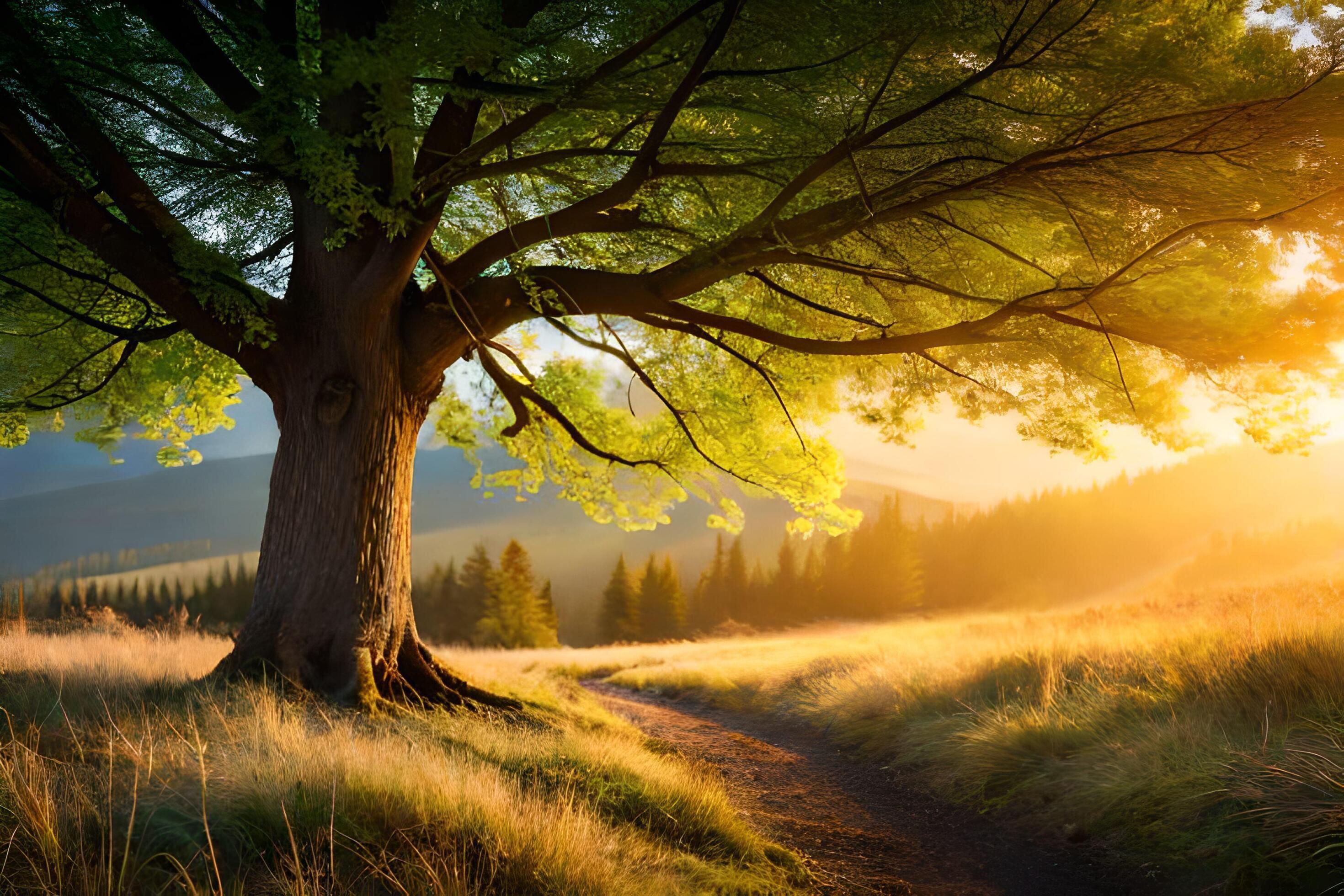 A beautiful tree ai generative 29045855 Stock Photo at Vecteezy