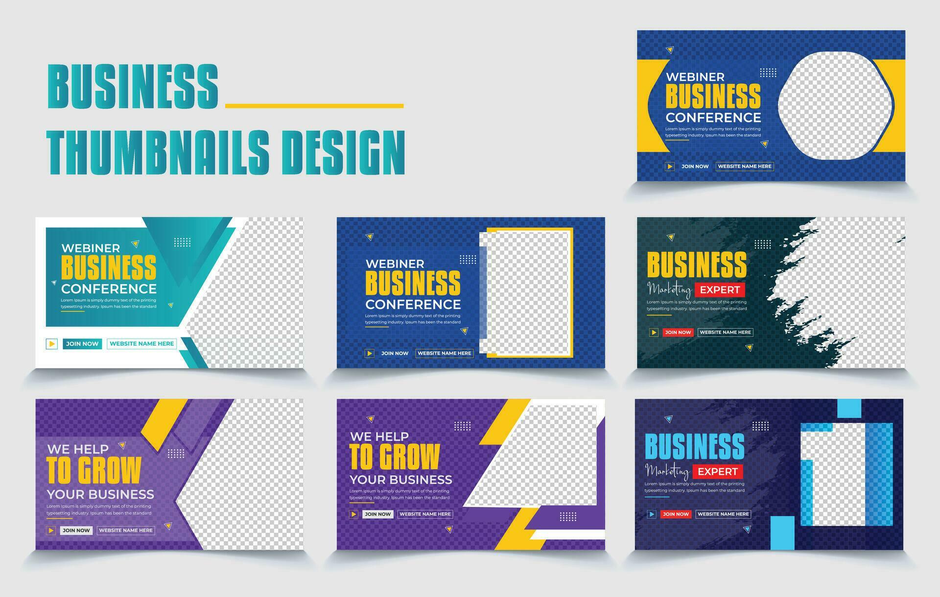 Video tutorials' starting video thumbnails are fully editable. For live ...